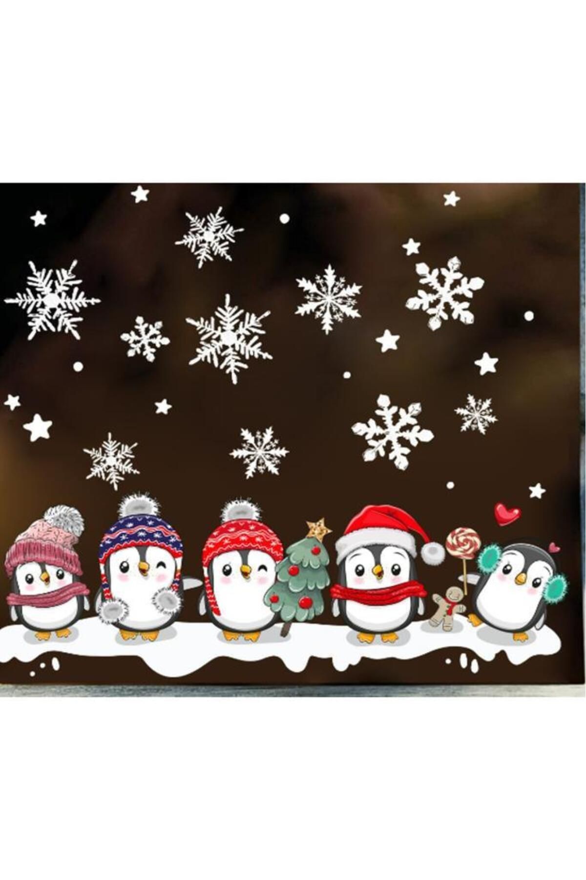 BeySüS Yılbaşı Statik Yapışkansız Sticker Penguen Fiyatı, Yorumları ...