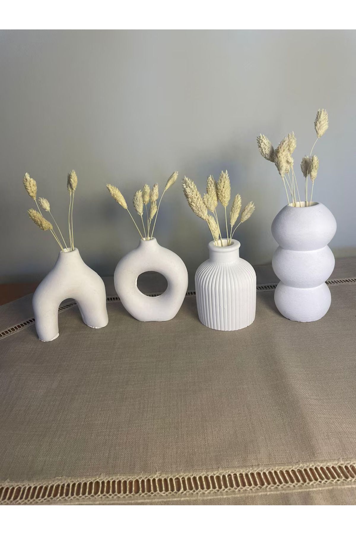 Bautinq Store Dekoratif 10 cm 4Lü minimal vazo seti Fiyatı, Yorumları ...