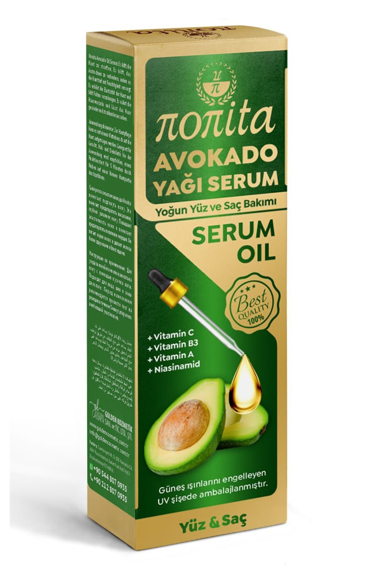 ElisaOtantik Nonita Avokado Yağı Yoğun Yüz Ve Saç Bakımı Serum - Fiyatı ...