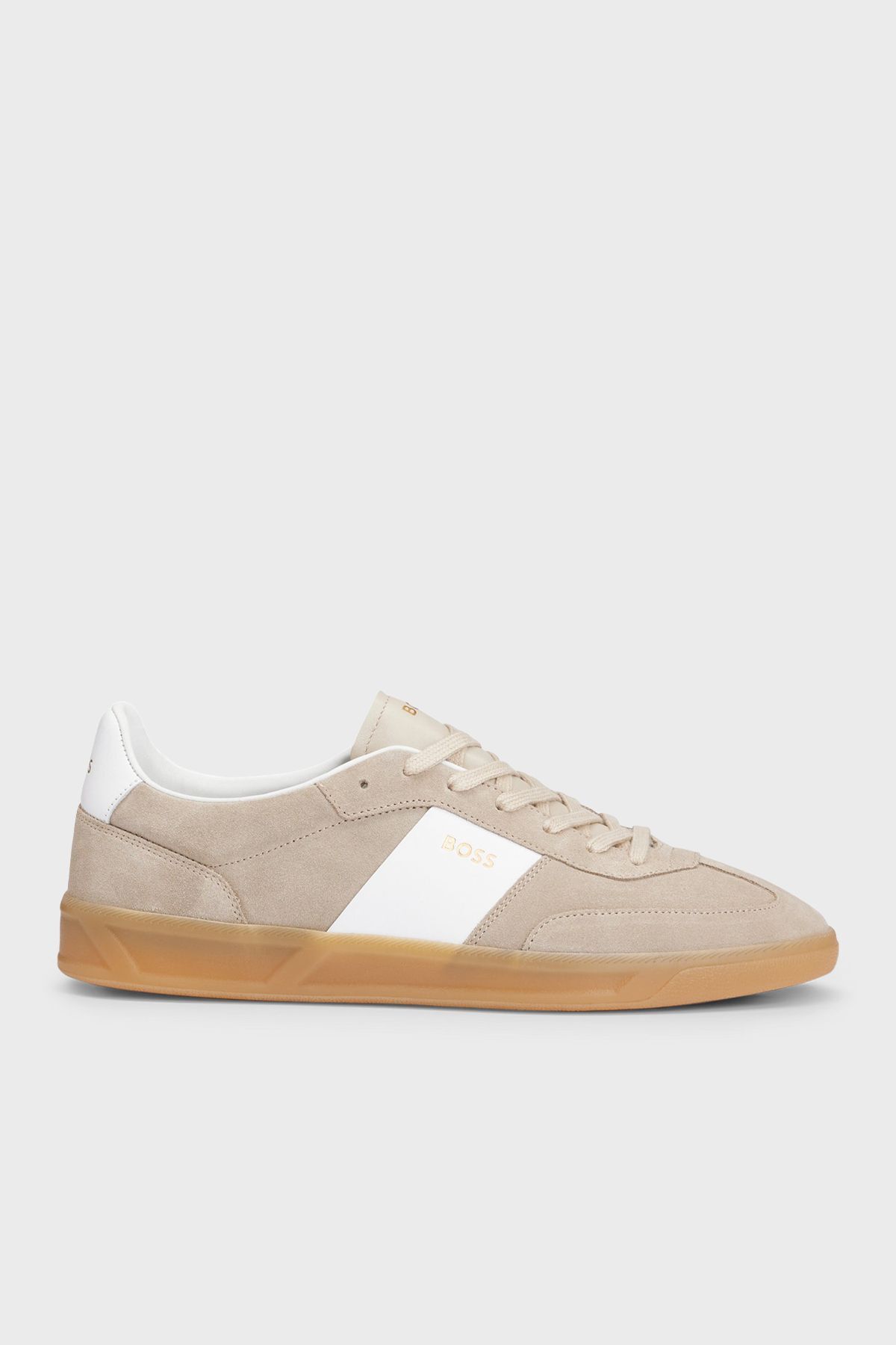 BOSS Süet Deri Sneaker Ayakkabı Erkek AYAKKABI 50512365 260 Fiyatı ...