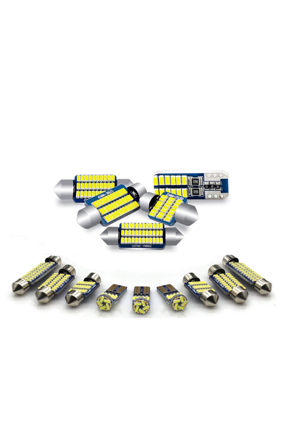 FEMEX Ford Focus 2 -2,5 Led Iç Aydınlatma Ampul Seti Parlak Beyaz ...