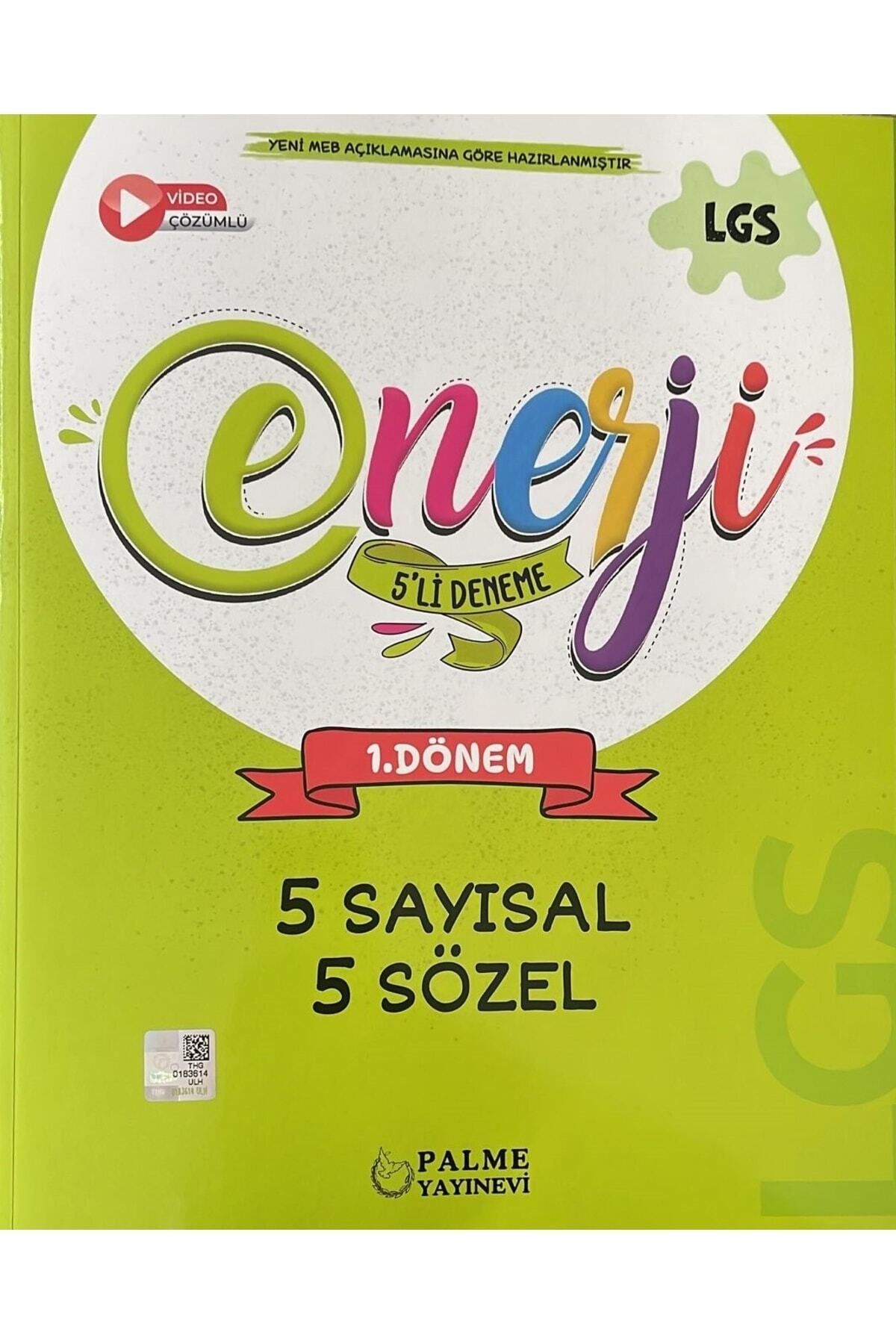 Palme Yayınevi Palme 8.sınıf Lgs Enerji 5'li Deneme Sınavı (1.DÖNEM ...