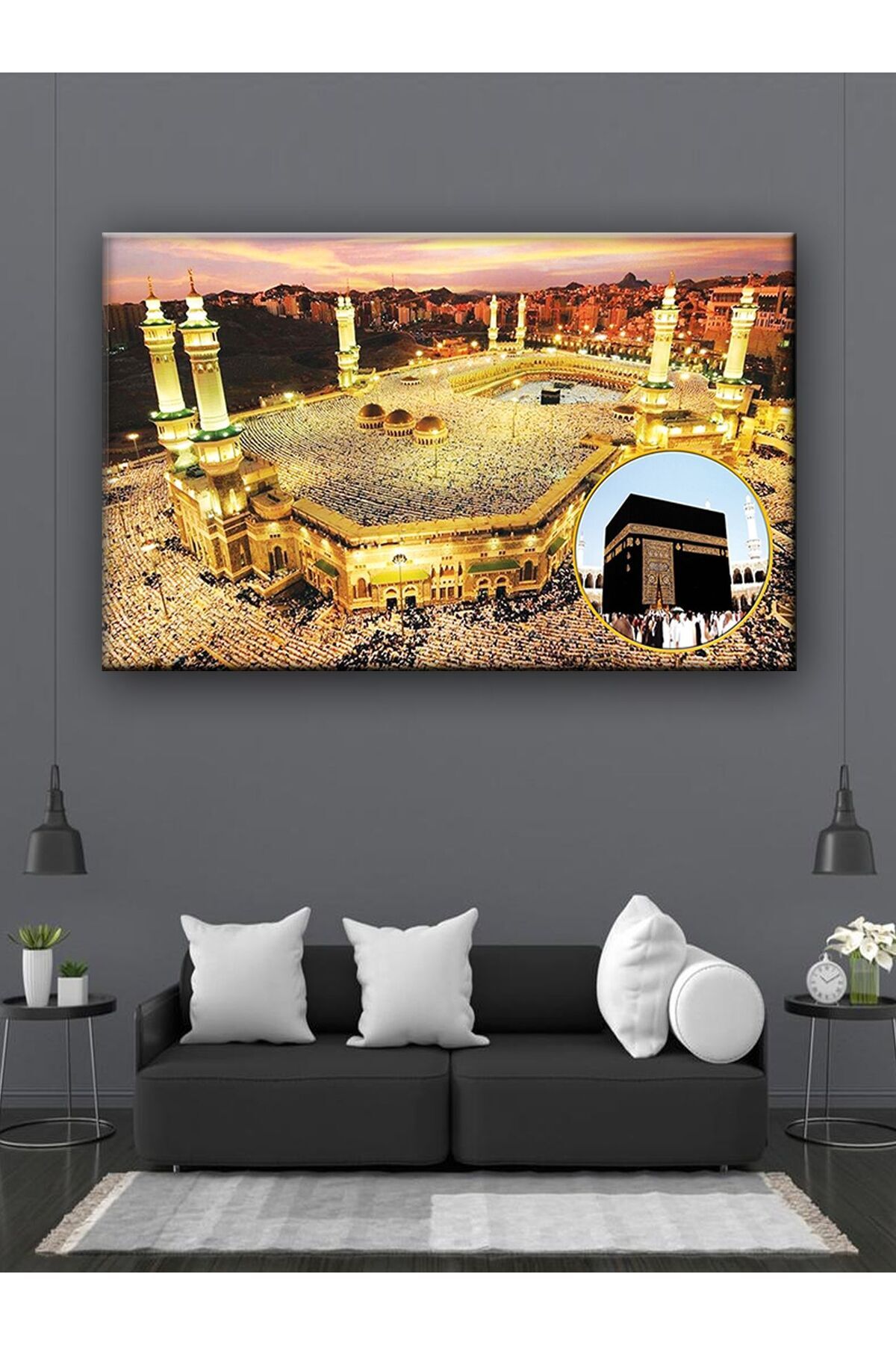 Genel Markalar YB Led Işıklı kâbe'i muazzama Tablo - Fiyatı, Yorumları
