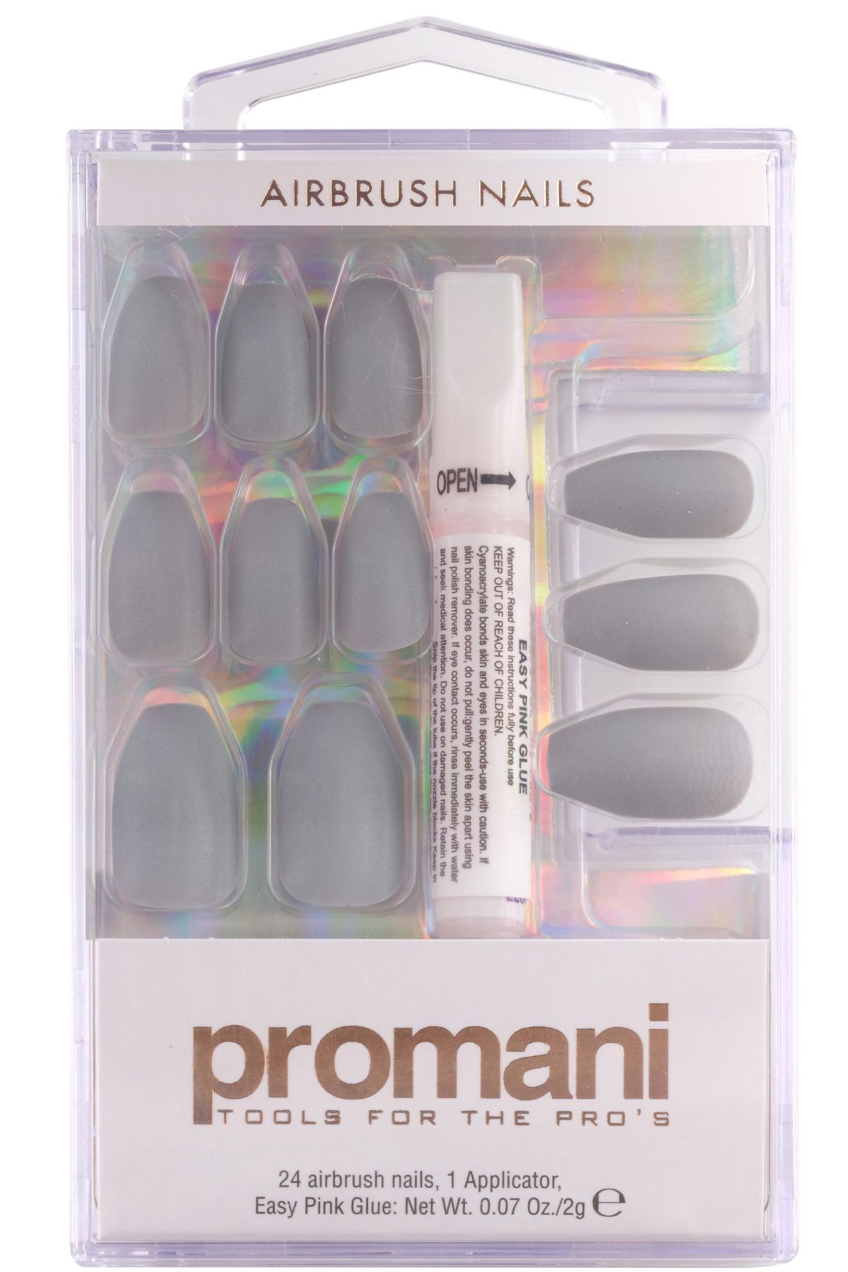 Promani Mat Antrasit Gri Takma Tırnak Kiti Pr-5673 Fiyatı, Yorumları ...