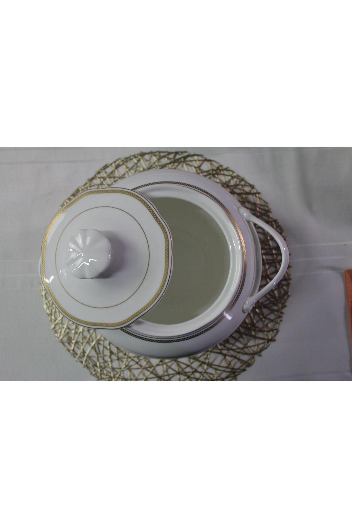 Trinice Bone China Grand Prix 90 Parça Lüks Porselen Yemek Takımı ...