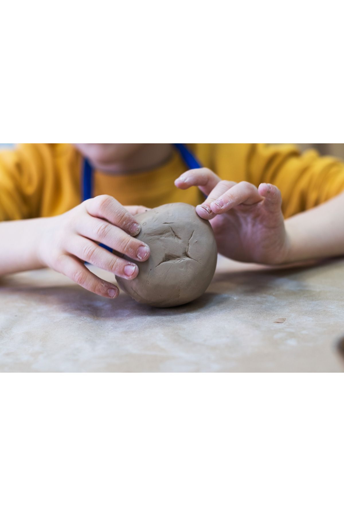 ACUTO Beyaz Kil Seramik Hamuru 5000 gr Beyaz Seramik Hamuru 5 Kg Doğal ...