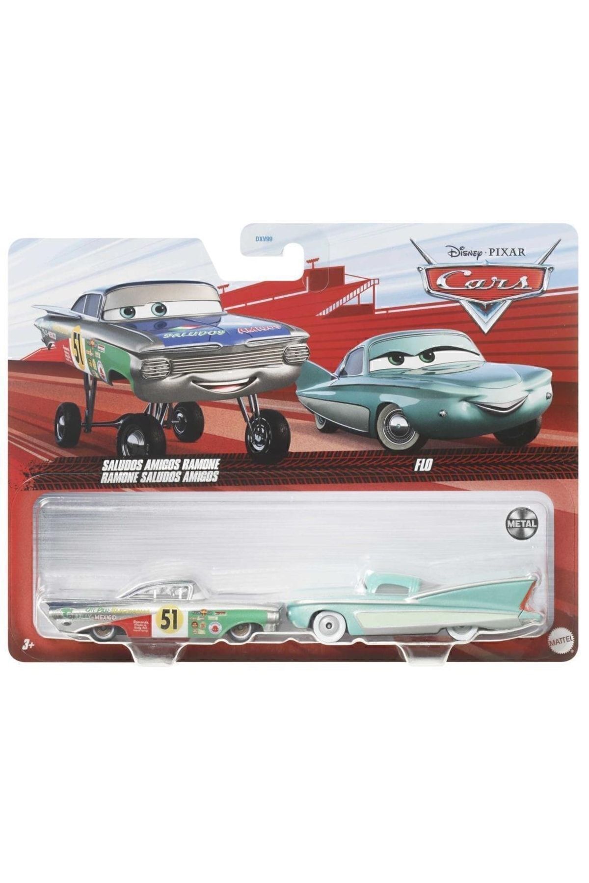 Cars Ikili Karakter Araçlar Saludas Amıgo Ramone - Flo Dxv99-hlh60 ...