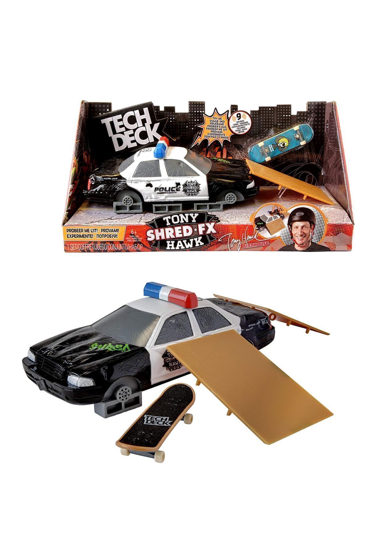 Tech Deck Skate Board Finger Parmak Kaykay Tony Shred FX Hawk Rampa ...