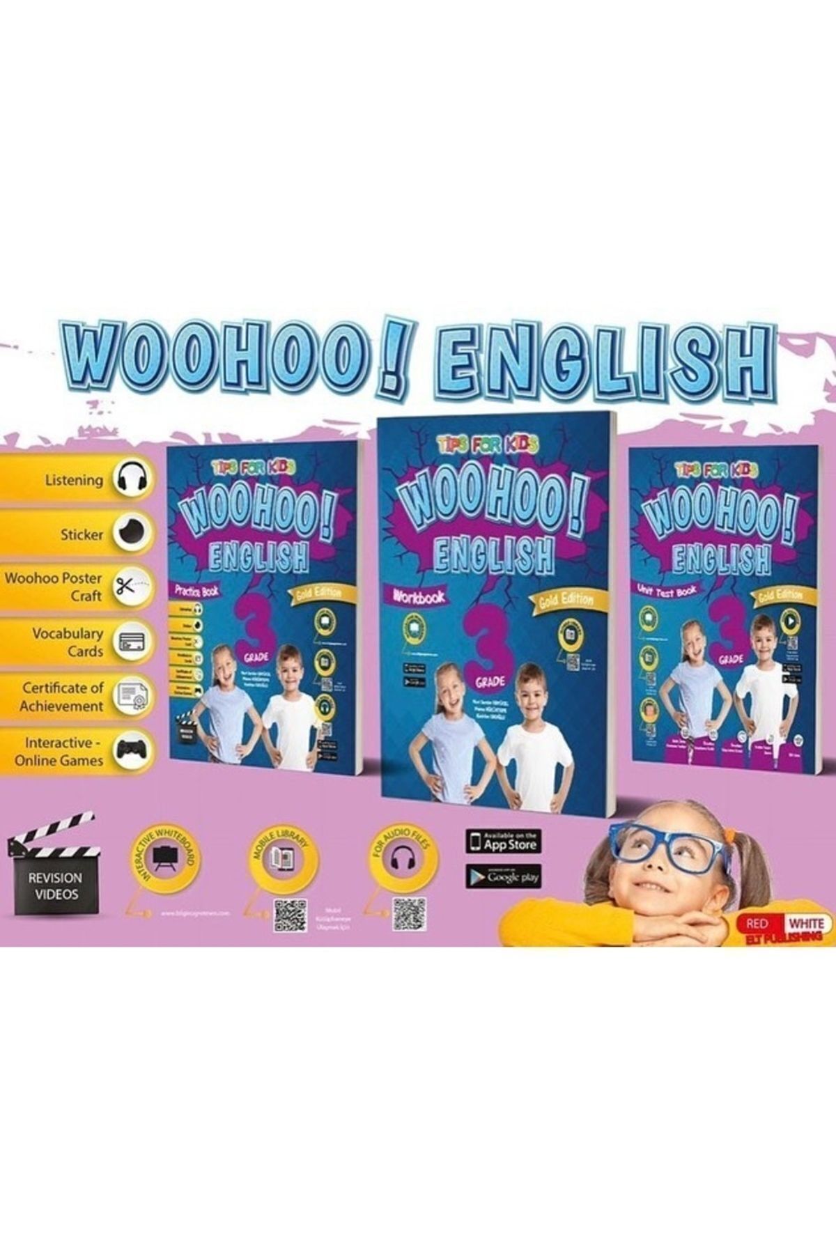 Kırmızı Beyaz Yayınları Kırmızı Beyaz 3.sınıf Gold Edition Woohoo ...