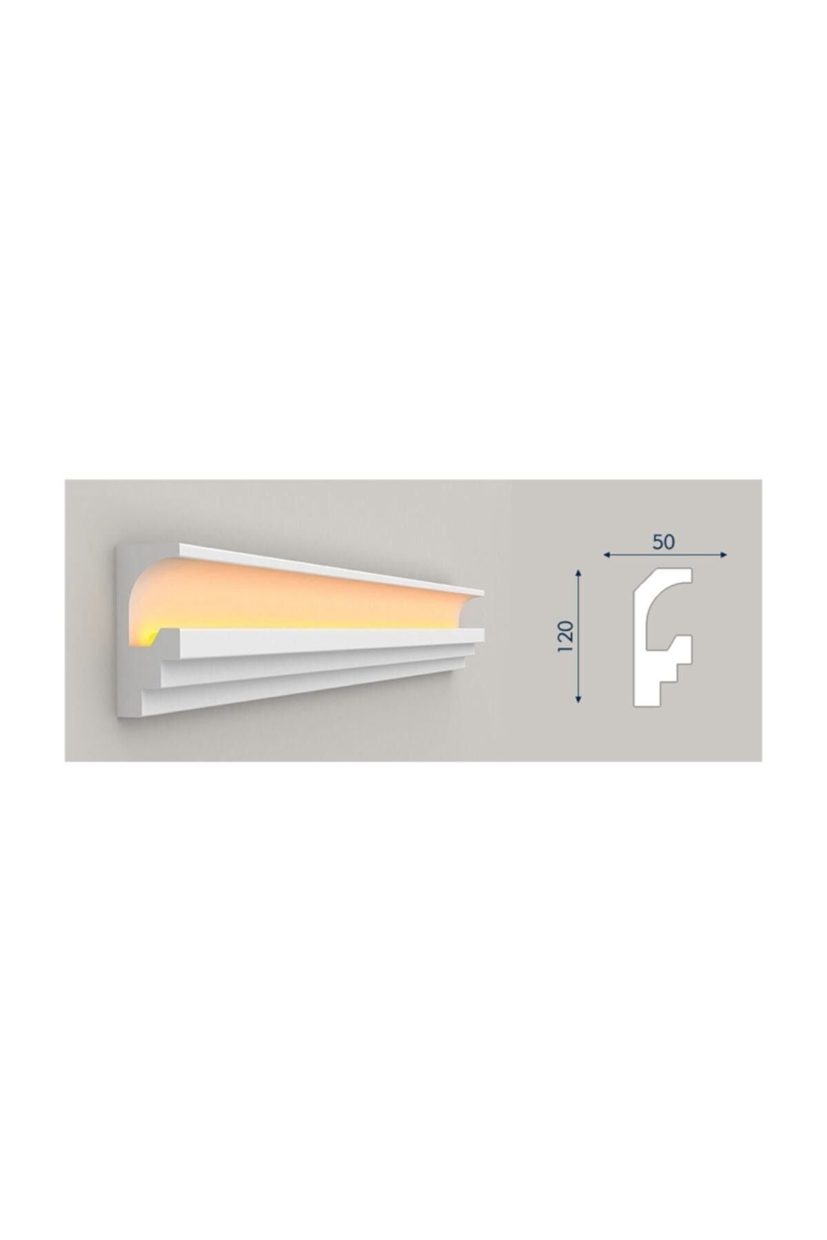 Polsis Stropiyer-kartonpiyer Gizli Led Işık Profili (2MT) 2 Adet ...