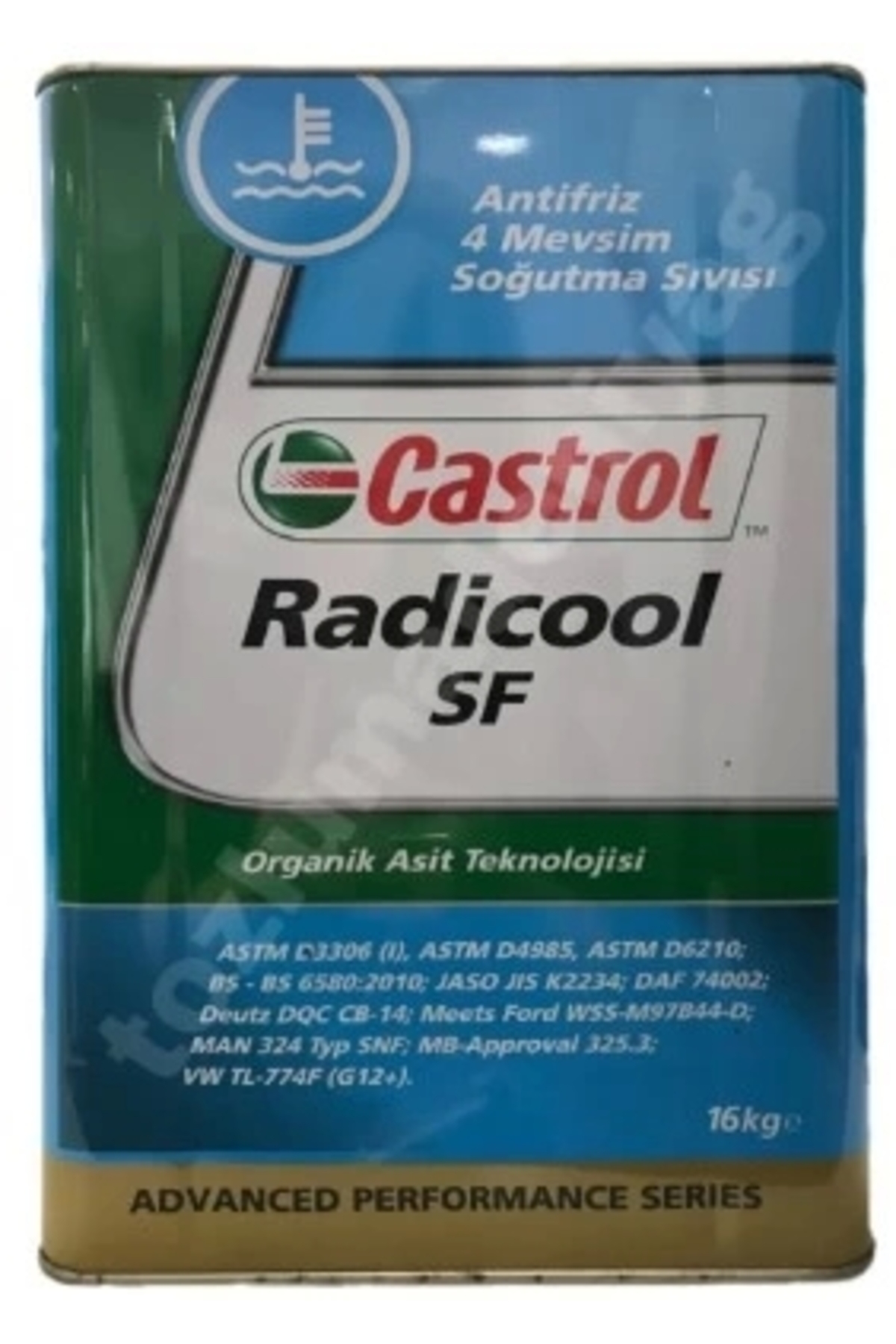 Castrol Radicool Sf Kırmızı Antifriz 16 Kg - Fiyatı, Yorumları