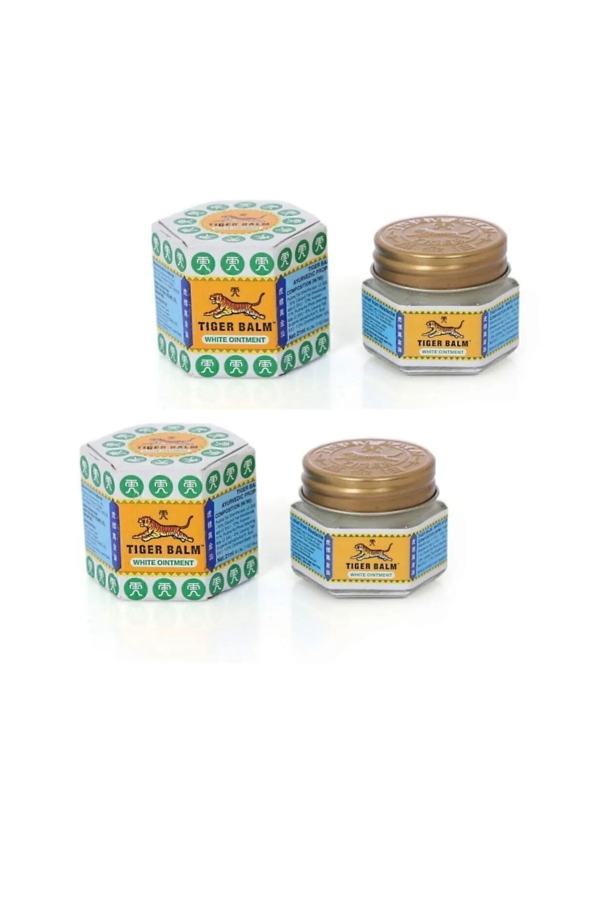 Olimpos Tic Tiger Balm Beyaz 20+20 Gr, 2 Adet - Fiyatı, Yorumları