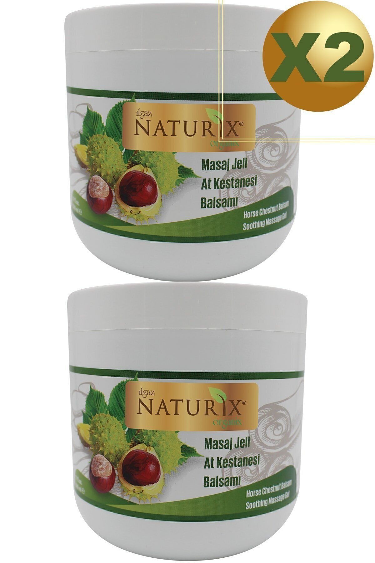 Naturix At Kestanesi Balsamı Masaj Jeli 2'li Eko Set - 500 ml - Fiyatı ...