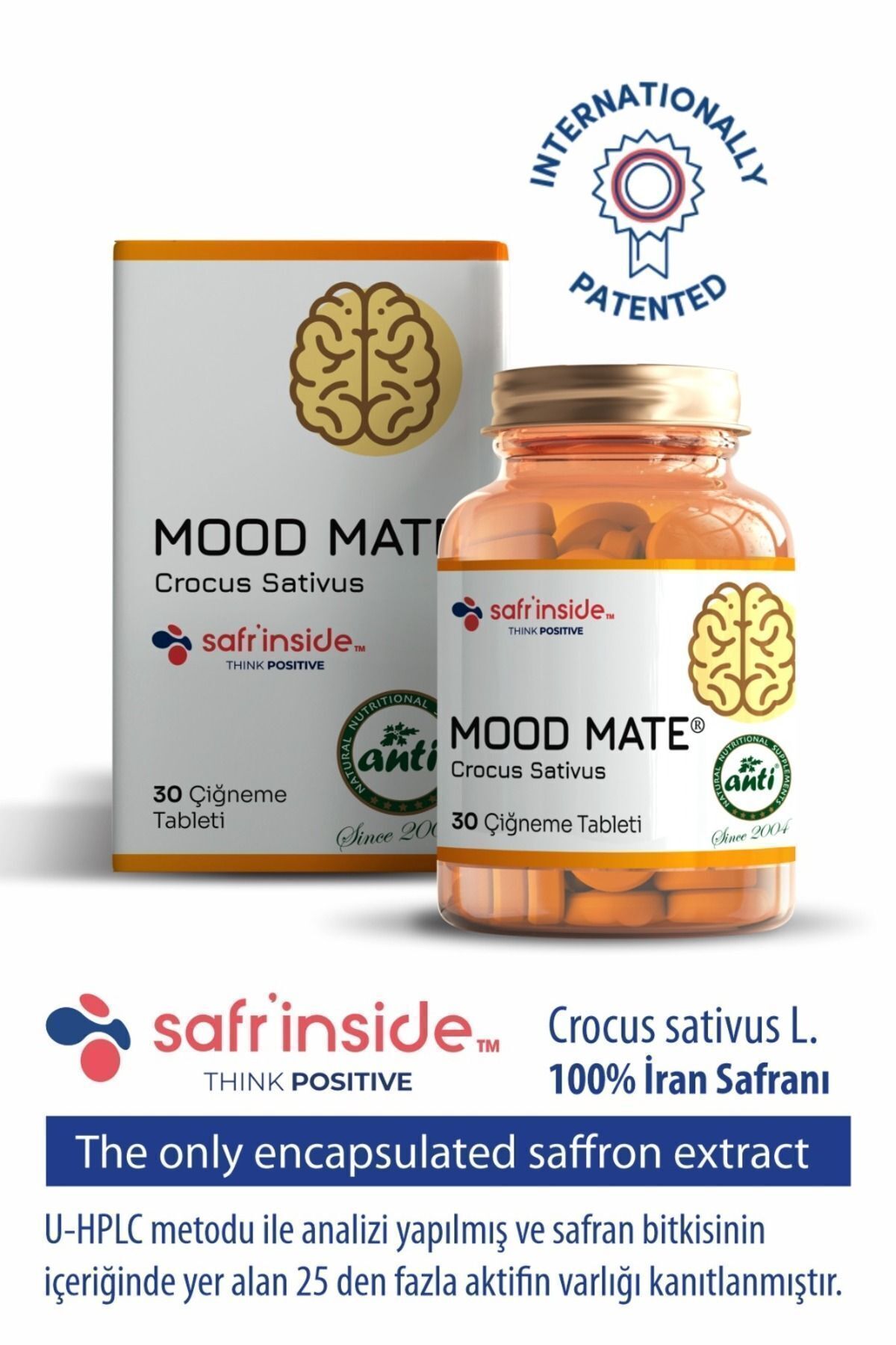anti Mood Mate Safran Ekstresi Tableti - Fiyatı, Yorumları