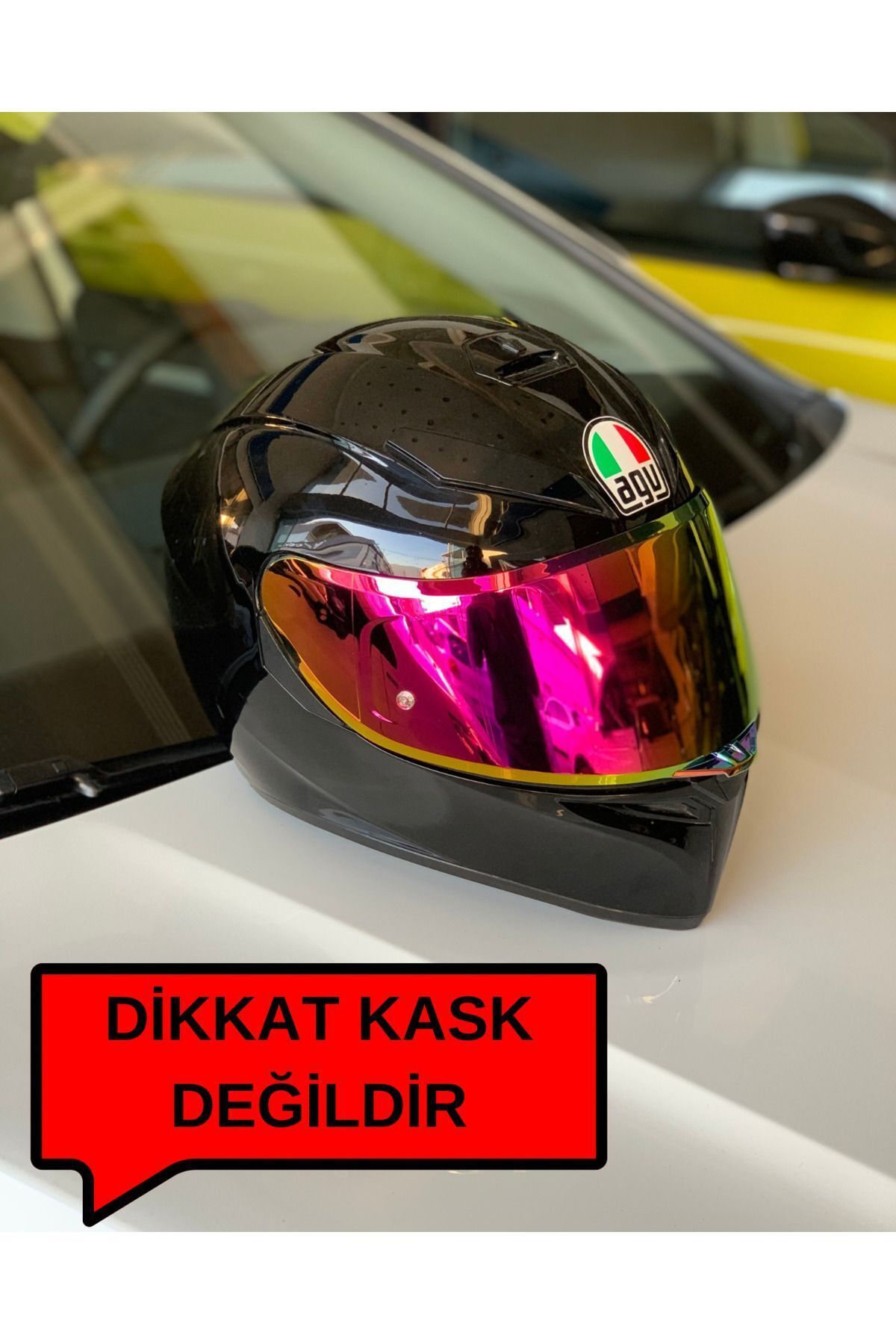 scharf Agv K1/k1 S/k1 Mono/k-5/k-5s Uyumlu Rosegold Vizör(SADECE KASK CAMIDIR.) - Fiyatı, Yorumları