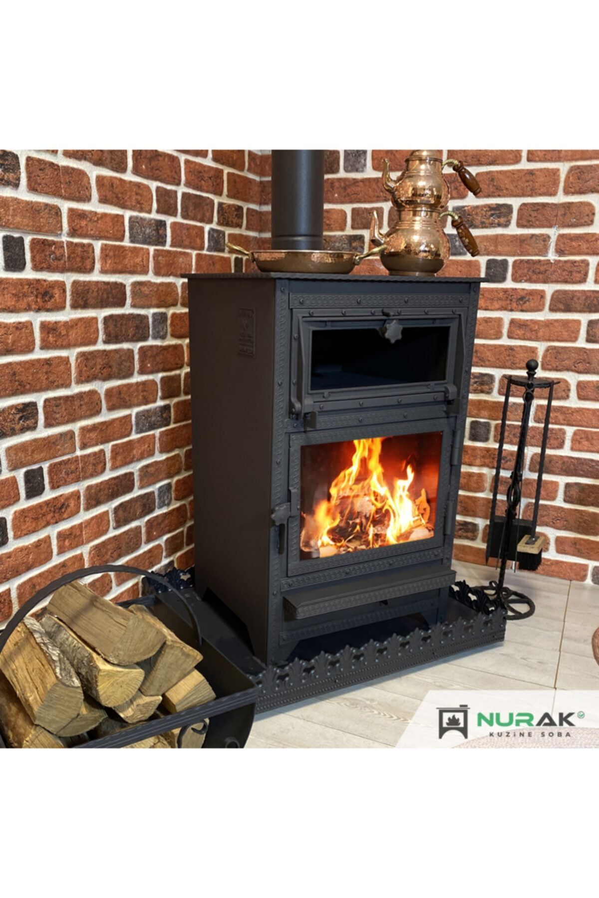 Nurak Kuzine Soba Fırınlı Şömine Fiyatı, Yorumları - Trendyol