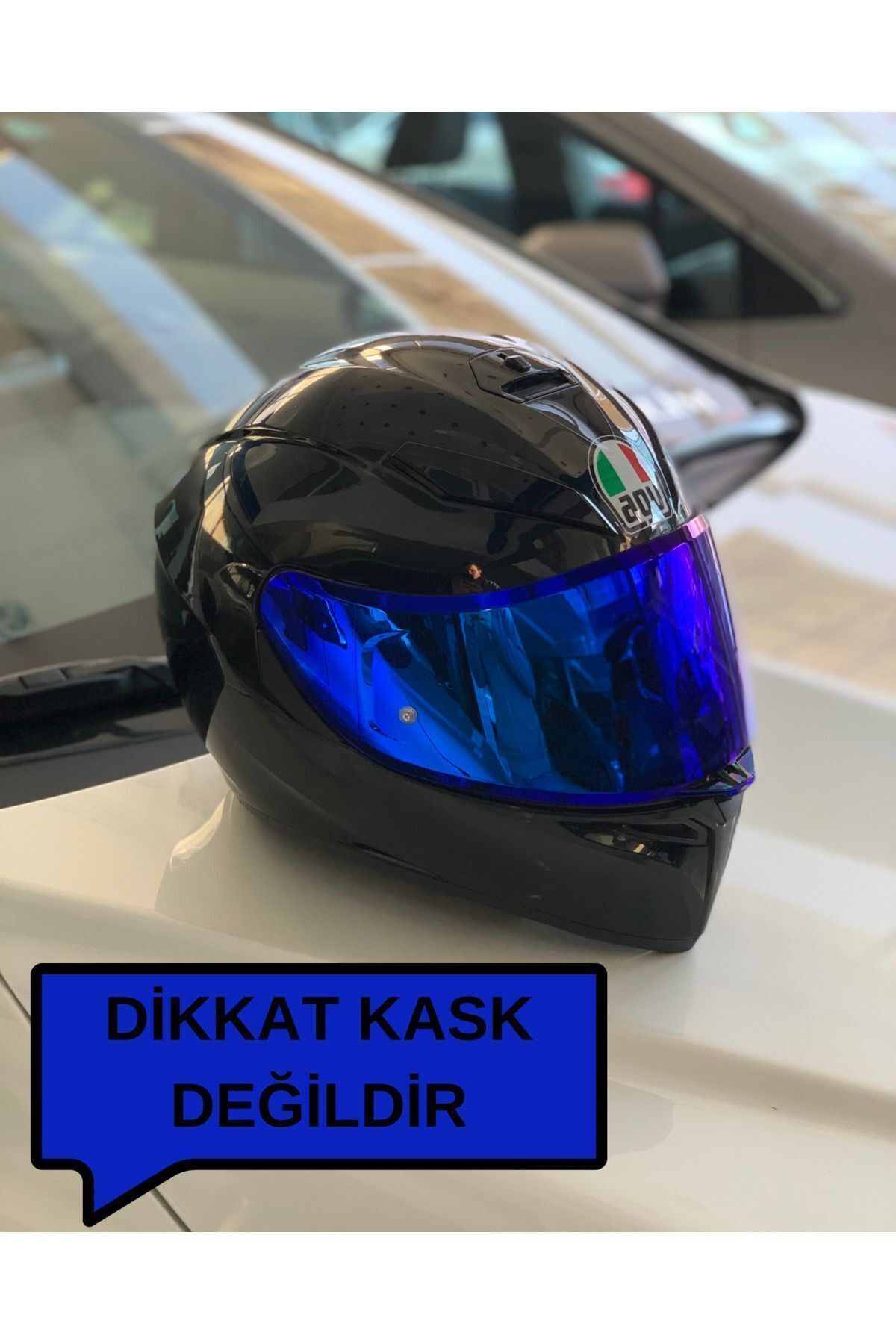 scharf Agv K1/k1 S/k1 Mono/k-5/k-5s Uyumlu Deepblue Vizör(SADECE KASK CAMIDIR.) - Fiyatı, Yorumları