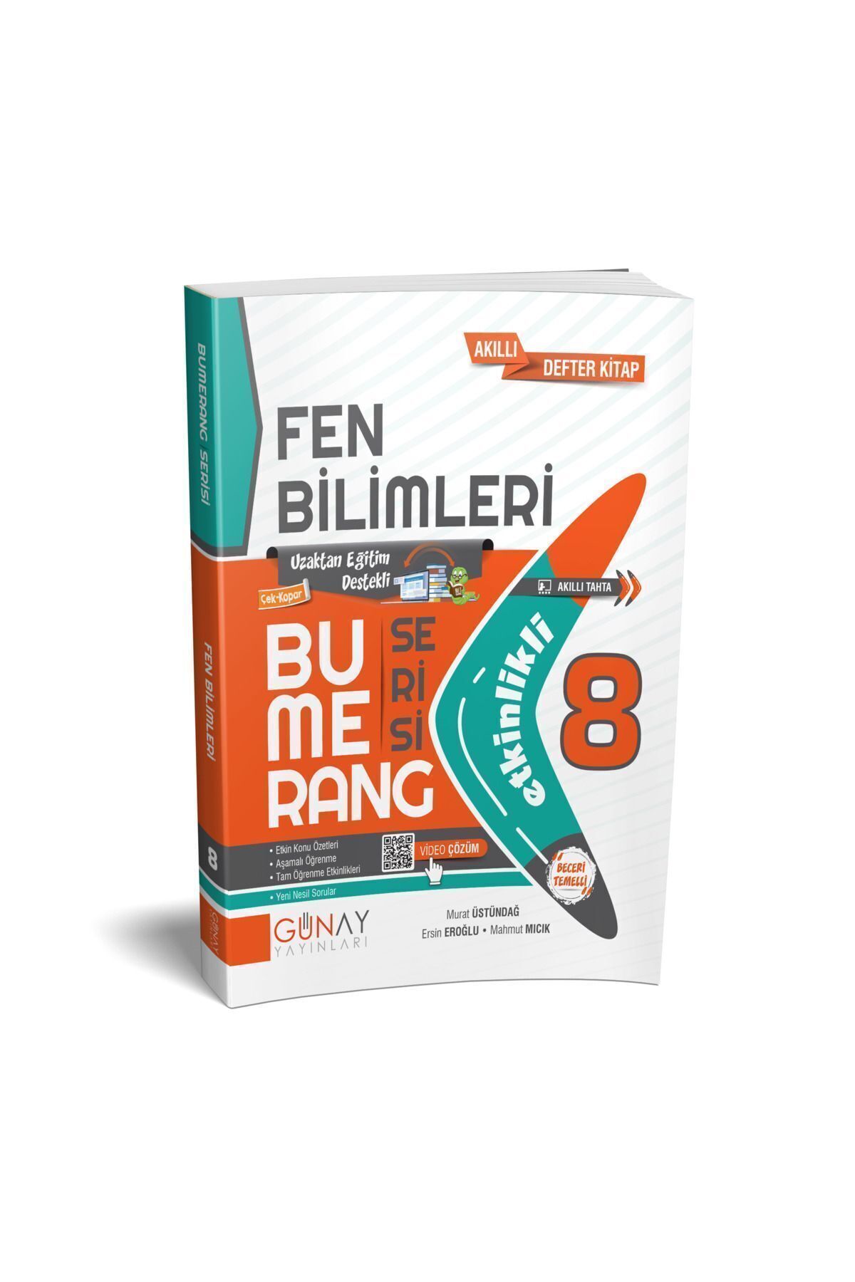 Günay Yayınları Güncel 8.sınıf konu anlatımlı soru BUMERANG FEN BİLİMLERİ ETKİNLİKLİ KİTAP (2023 ...