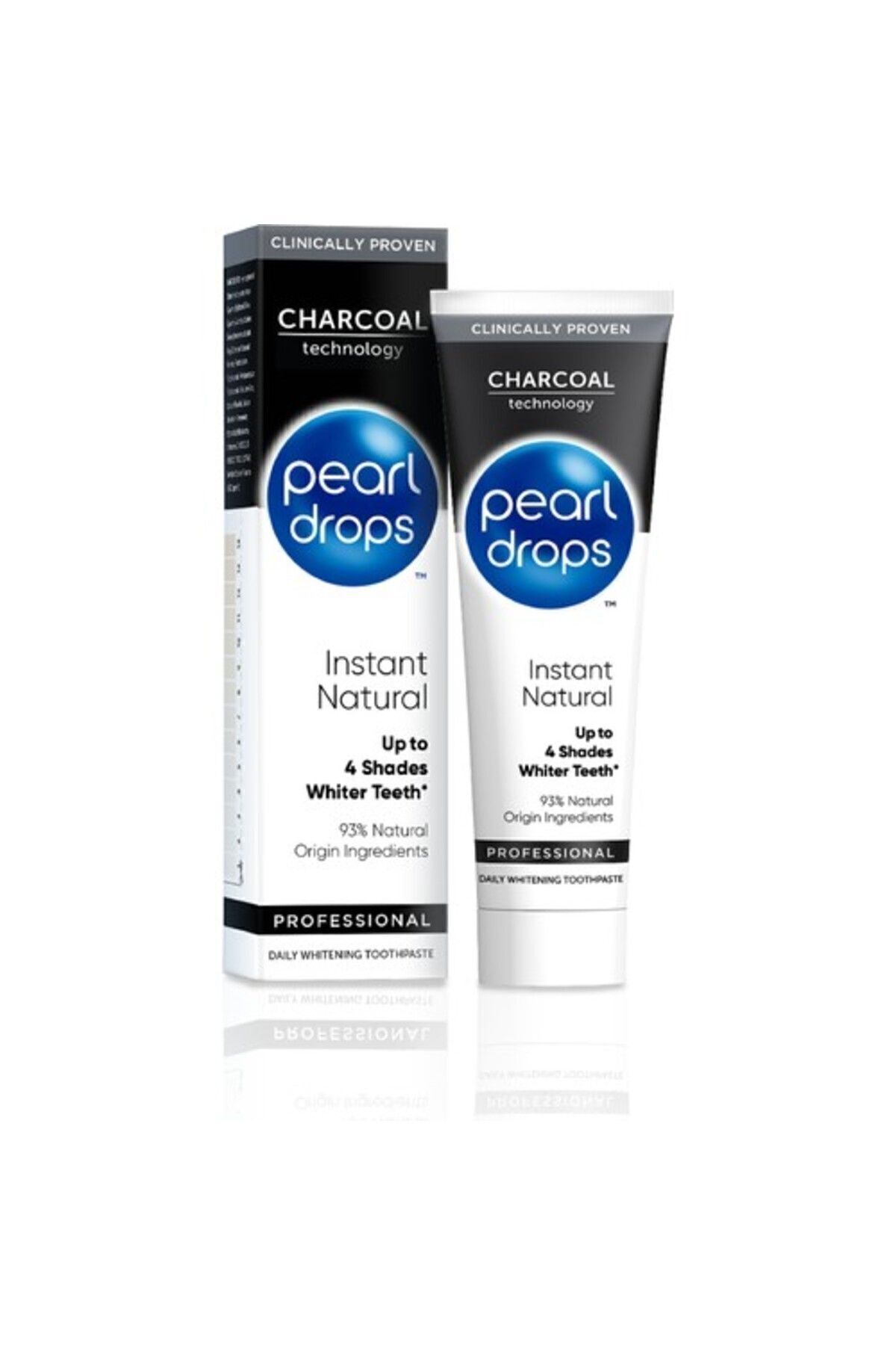 Pearl Drops Instant Natural White Charcoal Organik Diş Macunu 75m ...