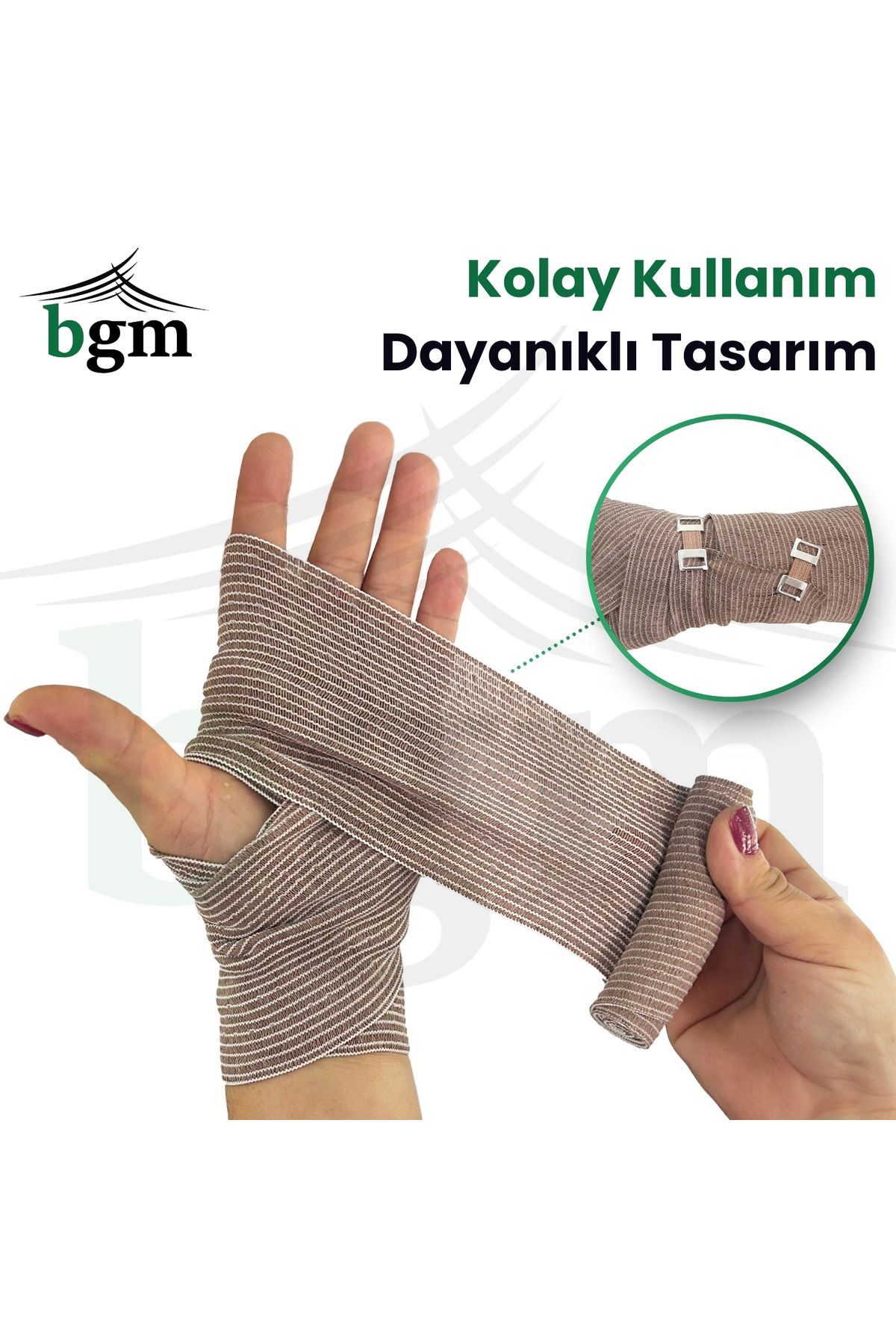 BGM Elastik Bandaj 10 Cm Yüksek Kalite Esneklik Ve Dayanıklılık ...