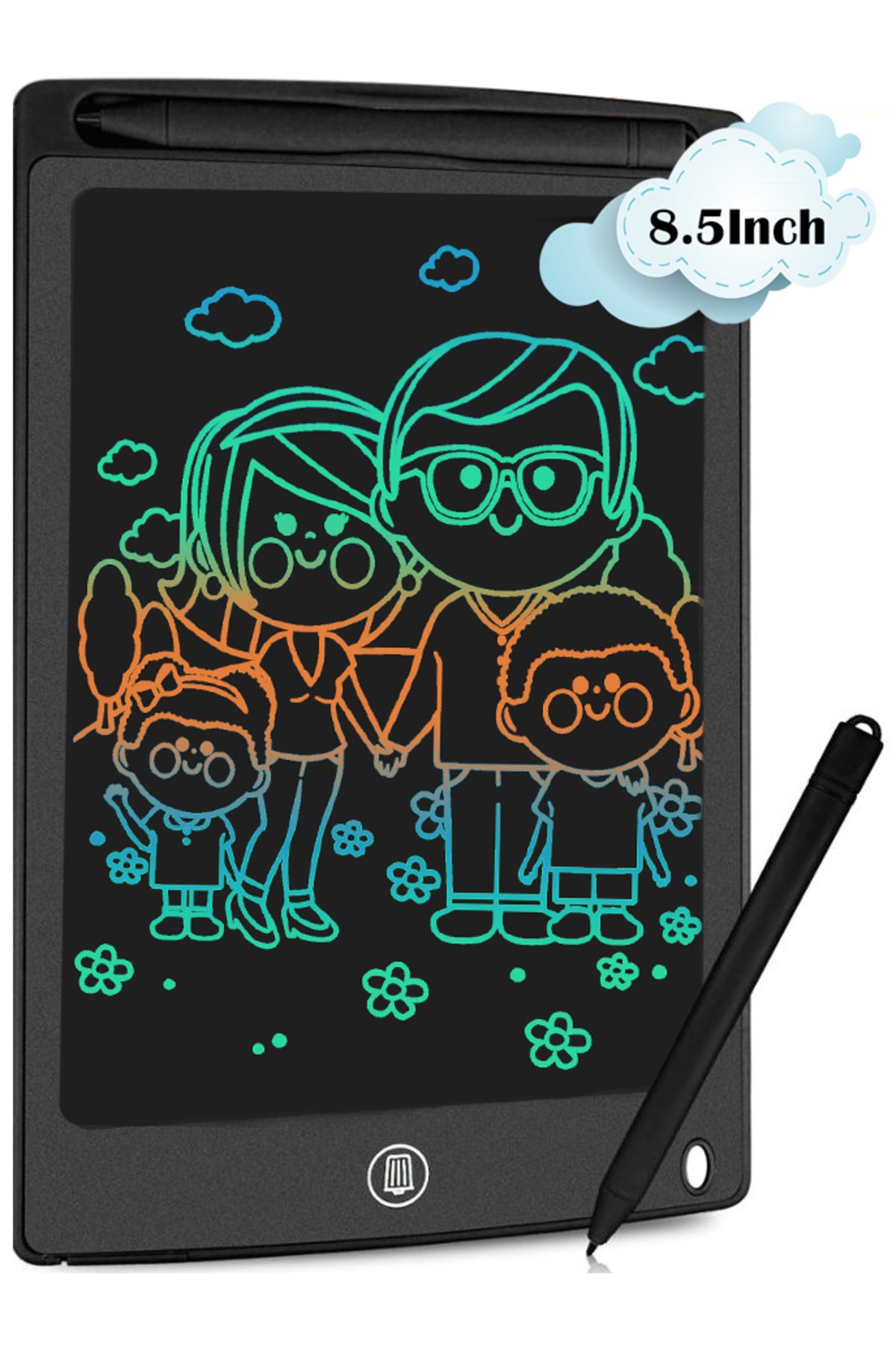 Tntech Writing Tablet 8.5 İnç LCD Siyah Renk Dijital Kalemli Eğitim ve ...