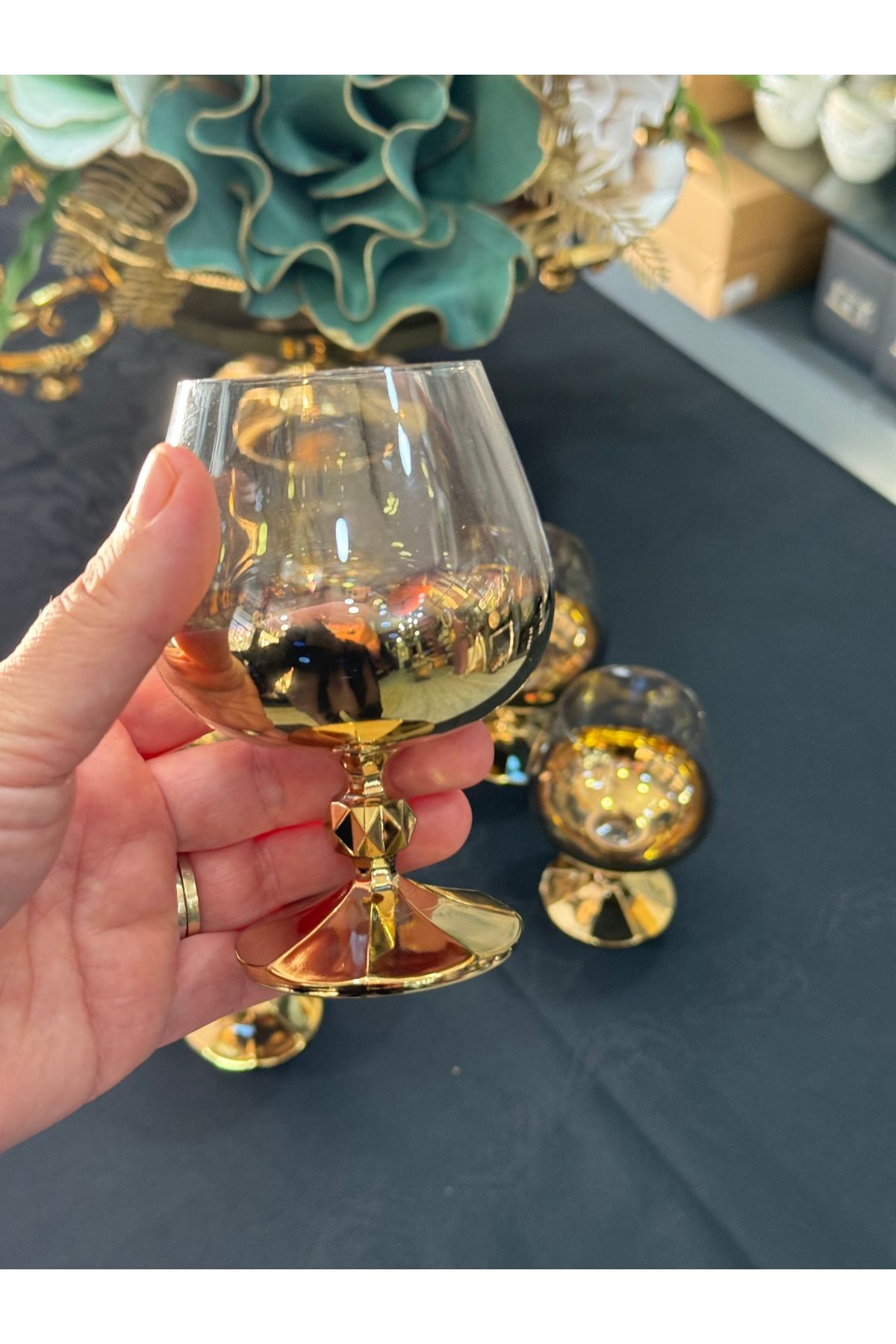 Santara AVANGARDE TİTANYUM 250 CC GOLD KAHVE YANI BARDAĞI - Fiyatı ...