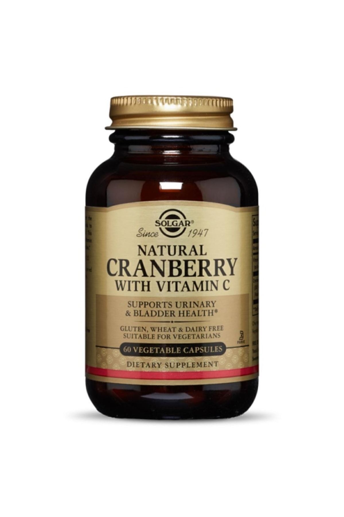 Solgar Cranberry C Vitamini 60 Kapsül - Fiyatı, Yorumları