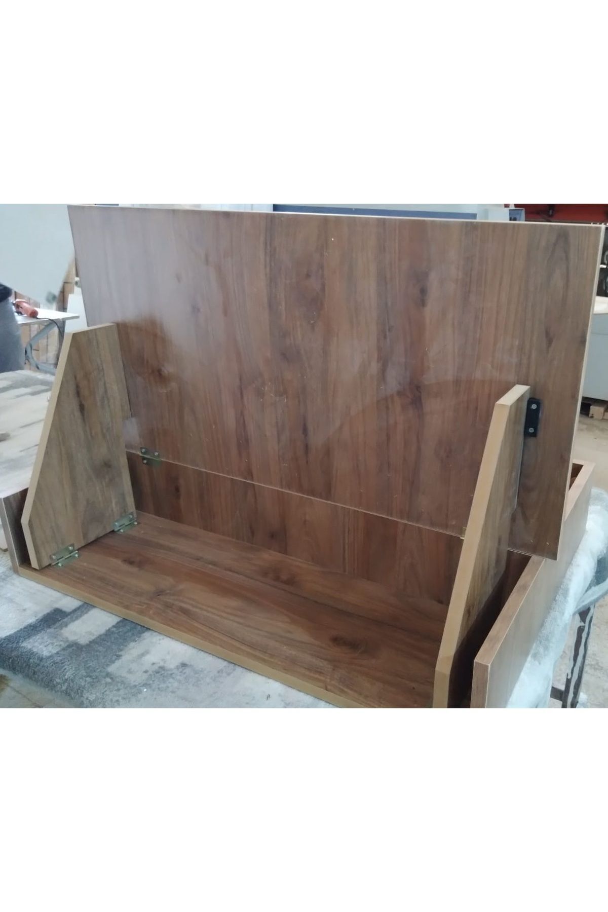 COOLOVS Duvara Monte Mdf Masa Kelebek Portatif Masa Pratik Katlanır Masa Raflı Masa Mdf Atlas ...