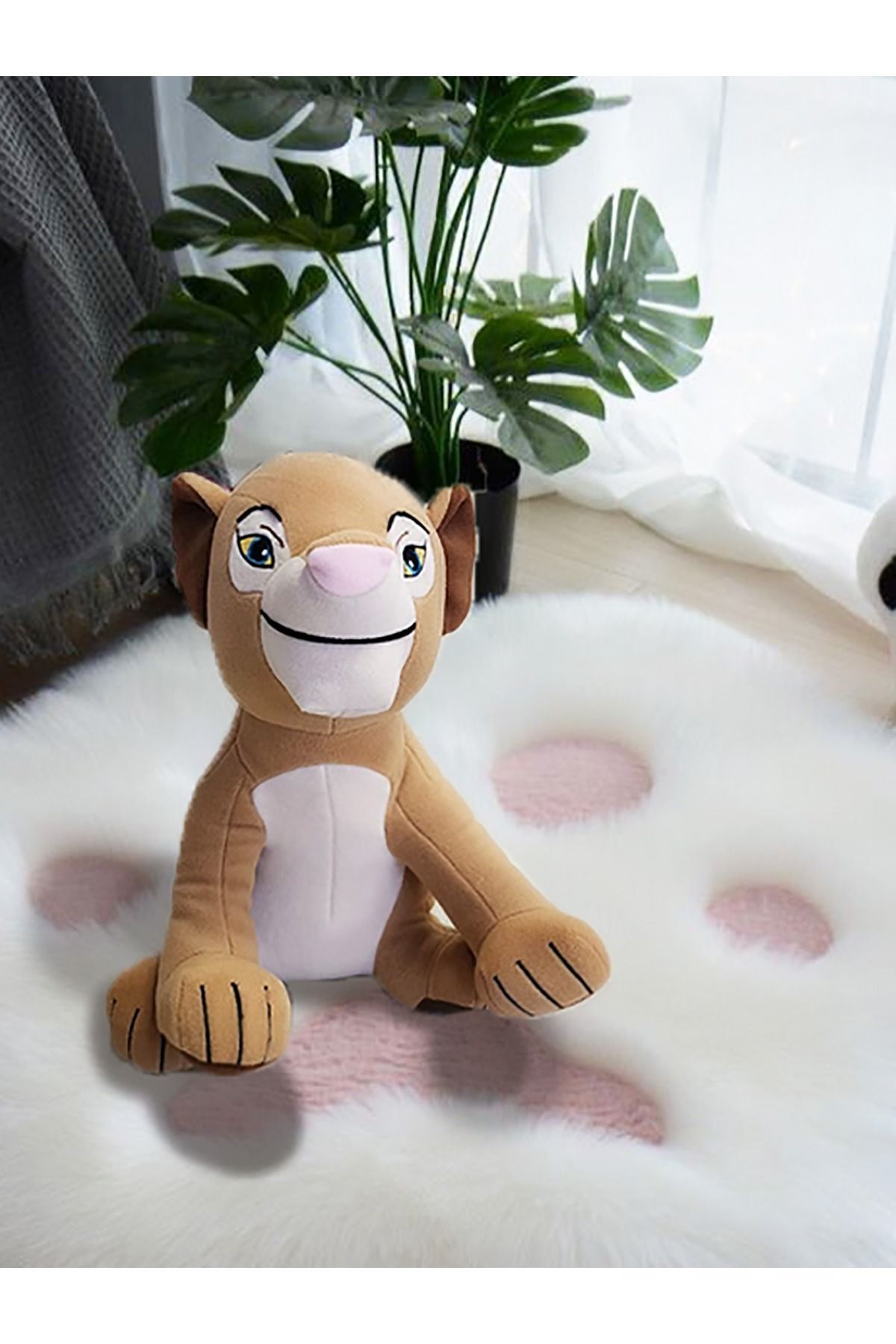 caps Sevimli Aslan Kral Peluş Oyuncak & Hediyelik Aslan &yumuşak Peluş ...