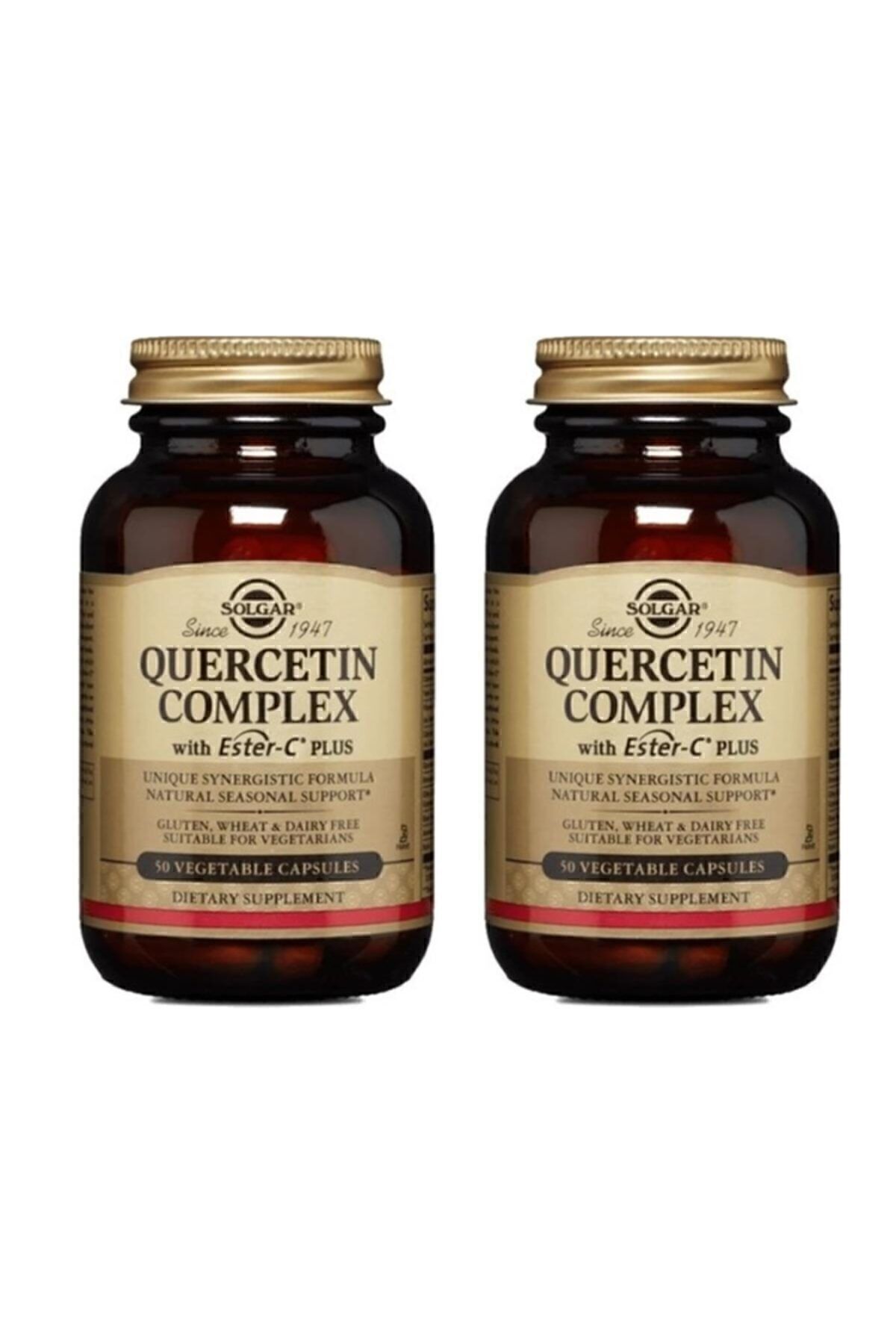 Solgar Quercetin Complex With Ester-c Plus 50 Kapsül 2 Adet Fiyatı ...