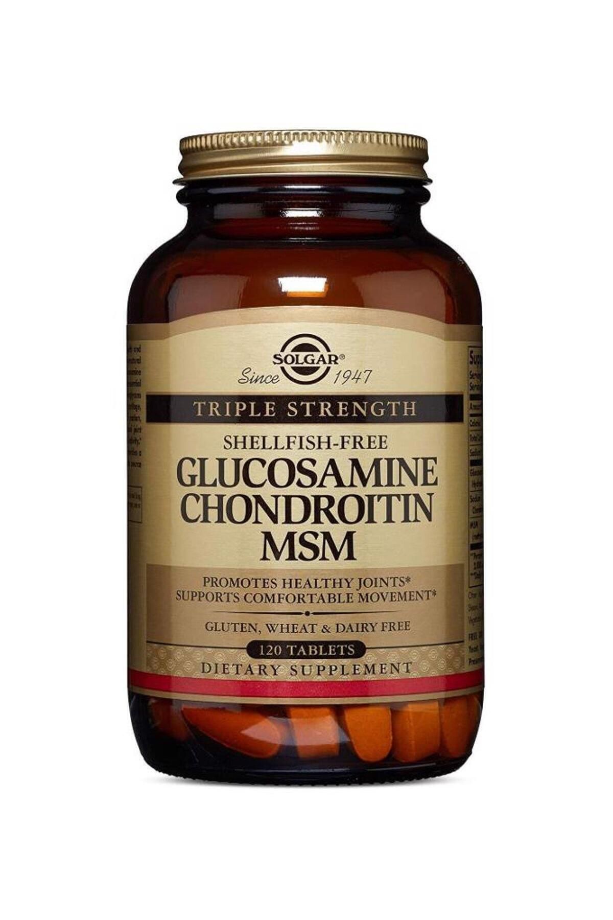 Solgar Glucosamine Chondroitin Msm 120 Tablet - Fiyatı, Yorumları
