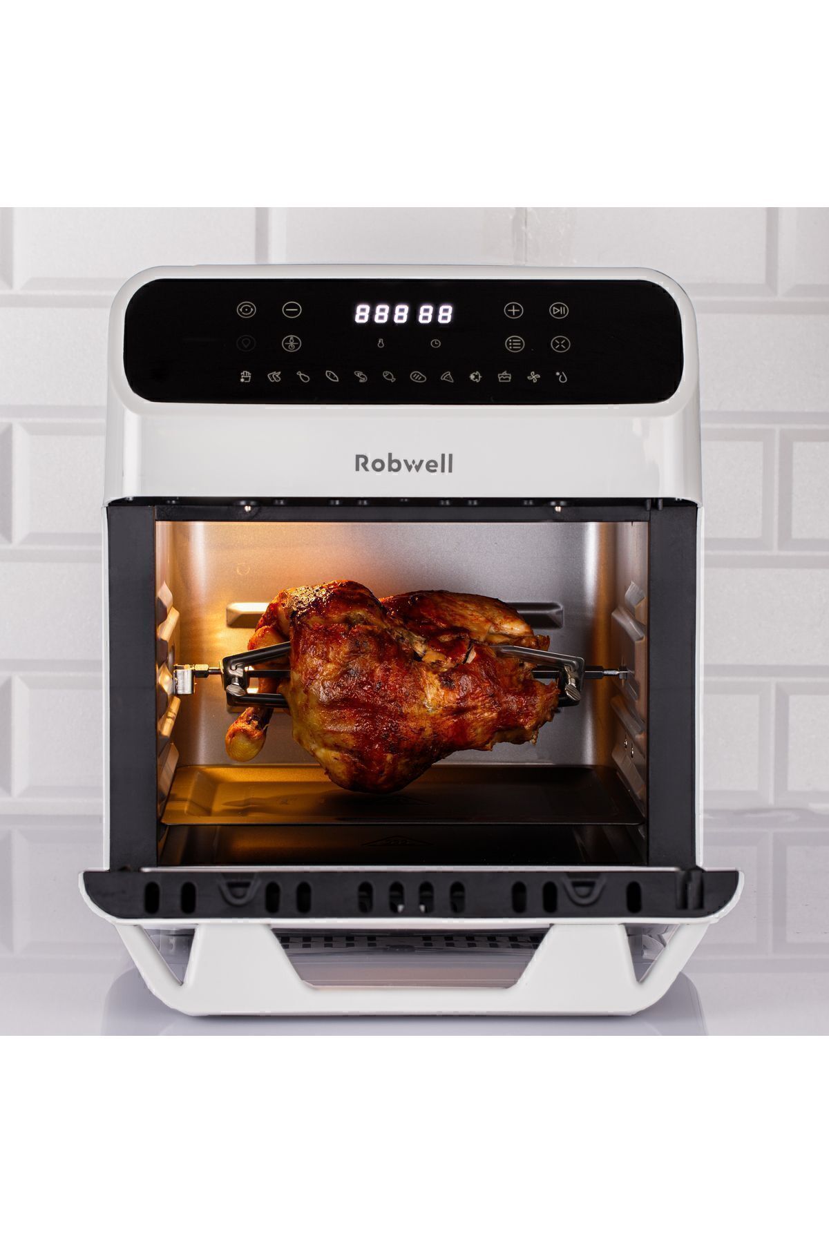 Robwell Robx As29 12 Litre Tavuk Çevirme Şiş Kebap Dönen Patates ...