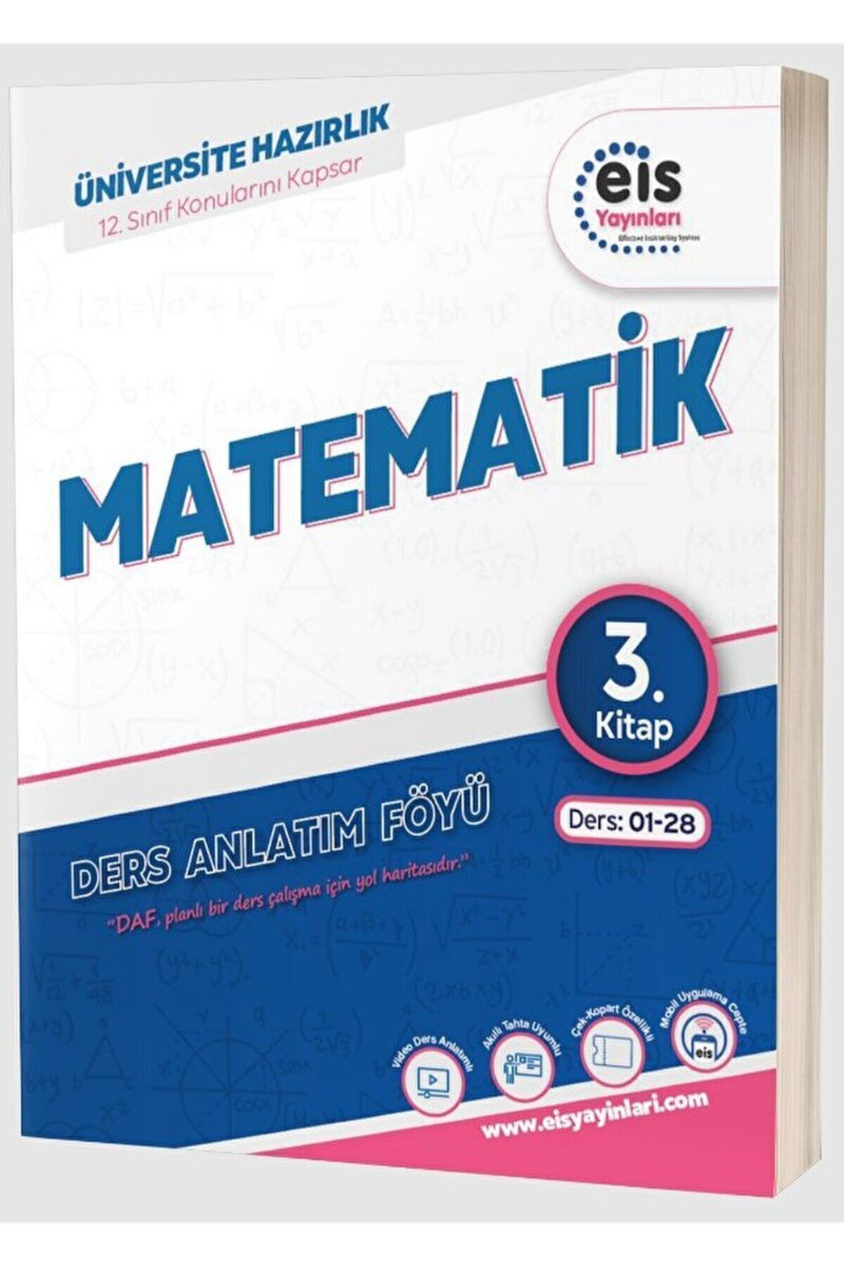 Eis Yayınları Tyt-ayt Matematik Ders Anlatım Föyü 3. Kitap - Fiyatı, Yorumları