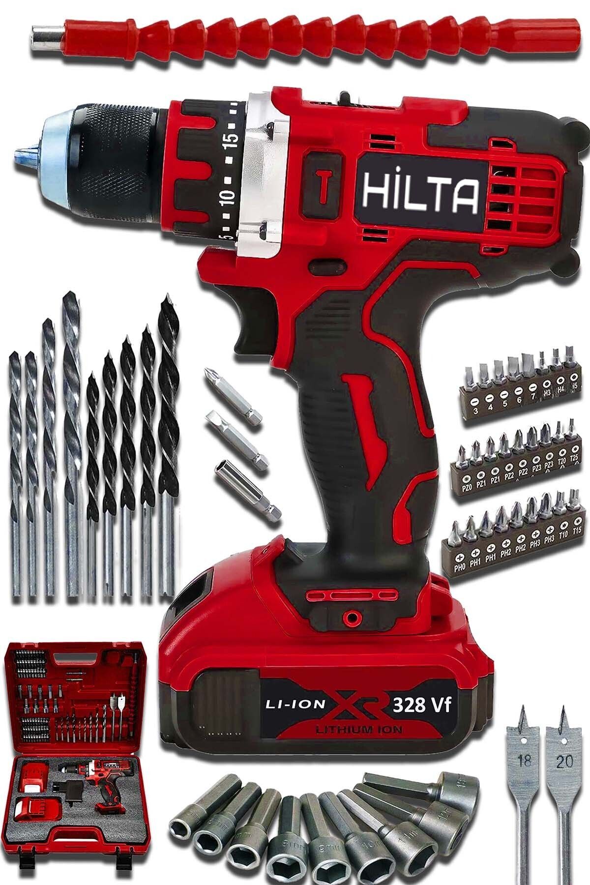 Hilta Power Germany 328 Vf 25 Ah Çift Kartlı Çelik Şanzuman Bakır ...