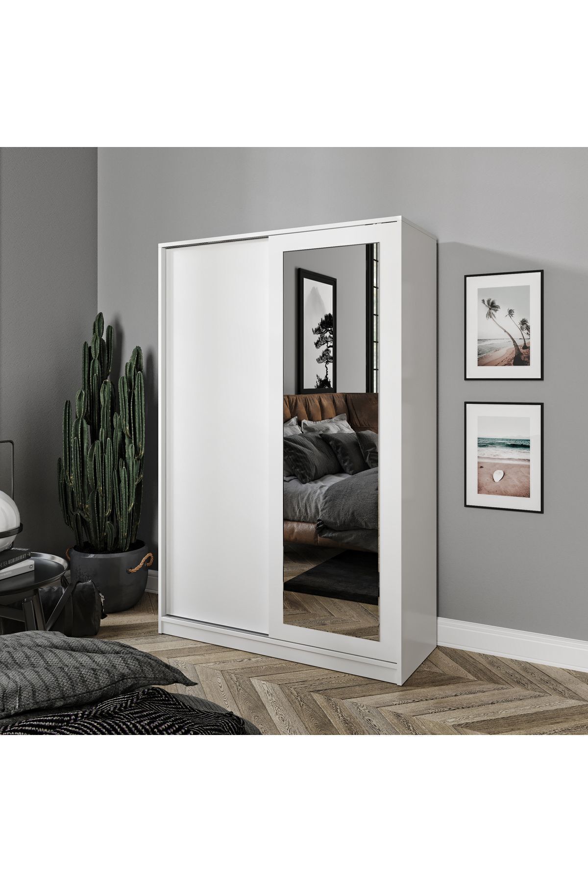 SEBOR SAFİR Sürgülü Aynalı Portmanto Vestiyer - Tamamı Mdf - Fiyatı ...