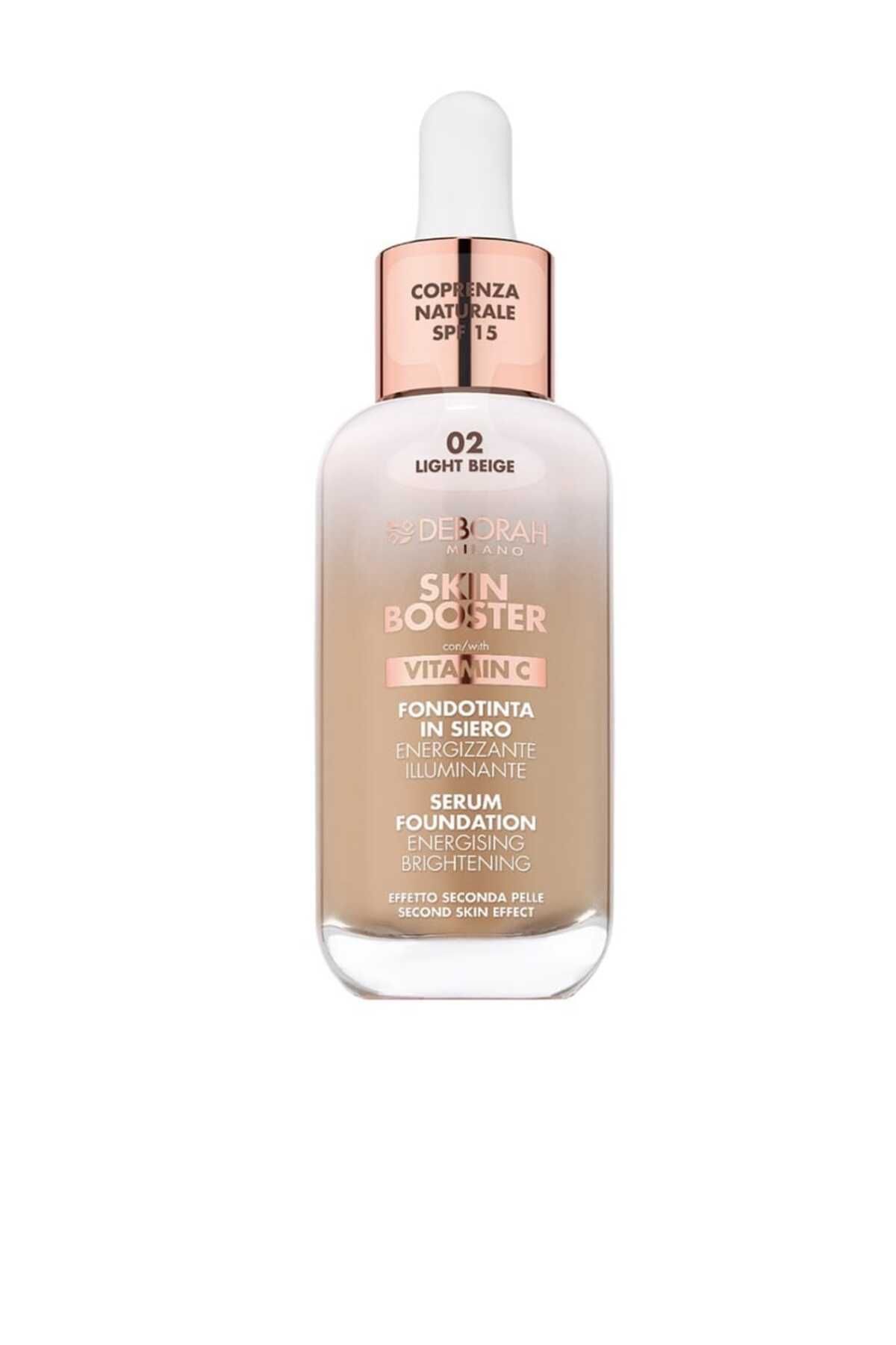 Deborah Skin Booster Serum Fondöten ince yapılı yoğun kapatıcı 02 ...