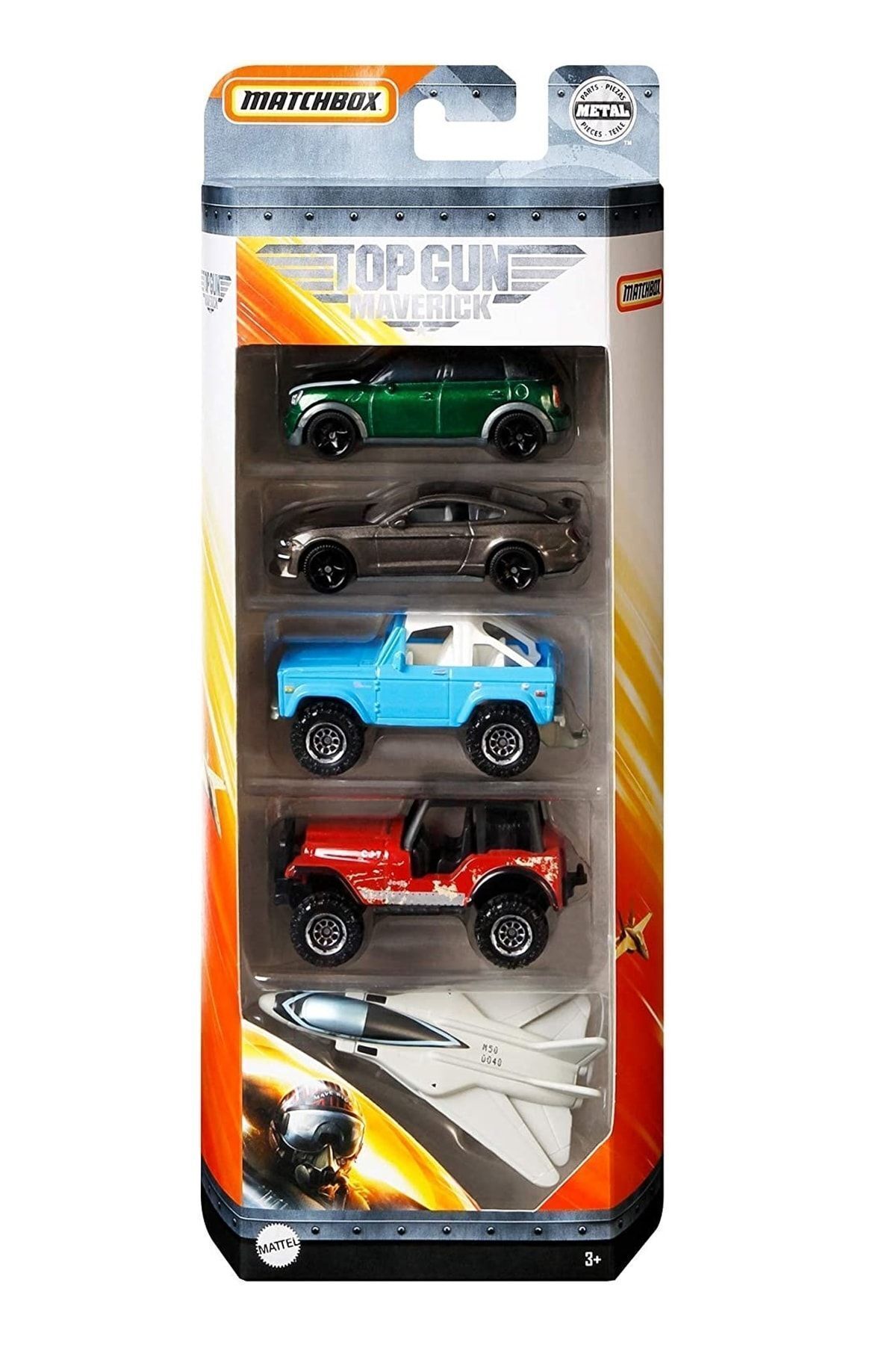 Matchbox Top Gun Maverick Seti 5 Oyuncak Metal Araba Die Cast Diecast ...