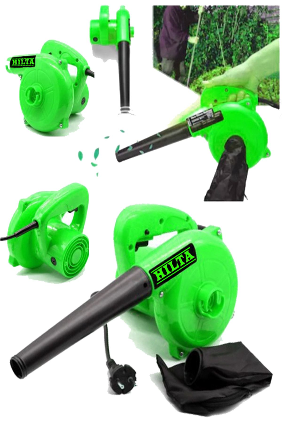 Hilta Power Alman 8000 Wat Bakır Sargılı Hava Üfleme / Emme Makinesi ...