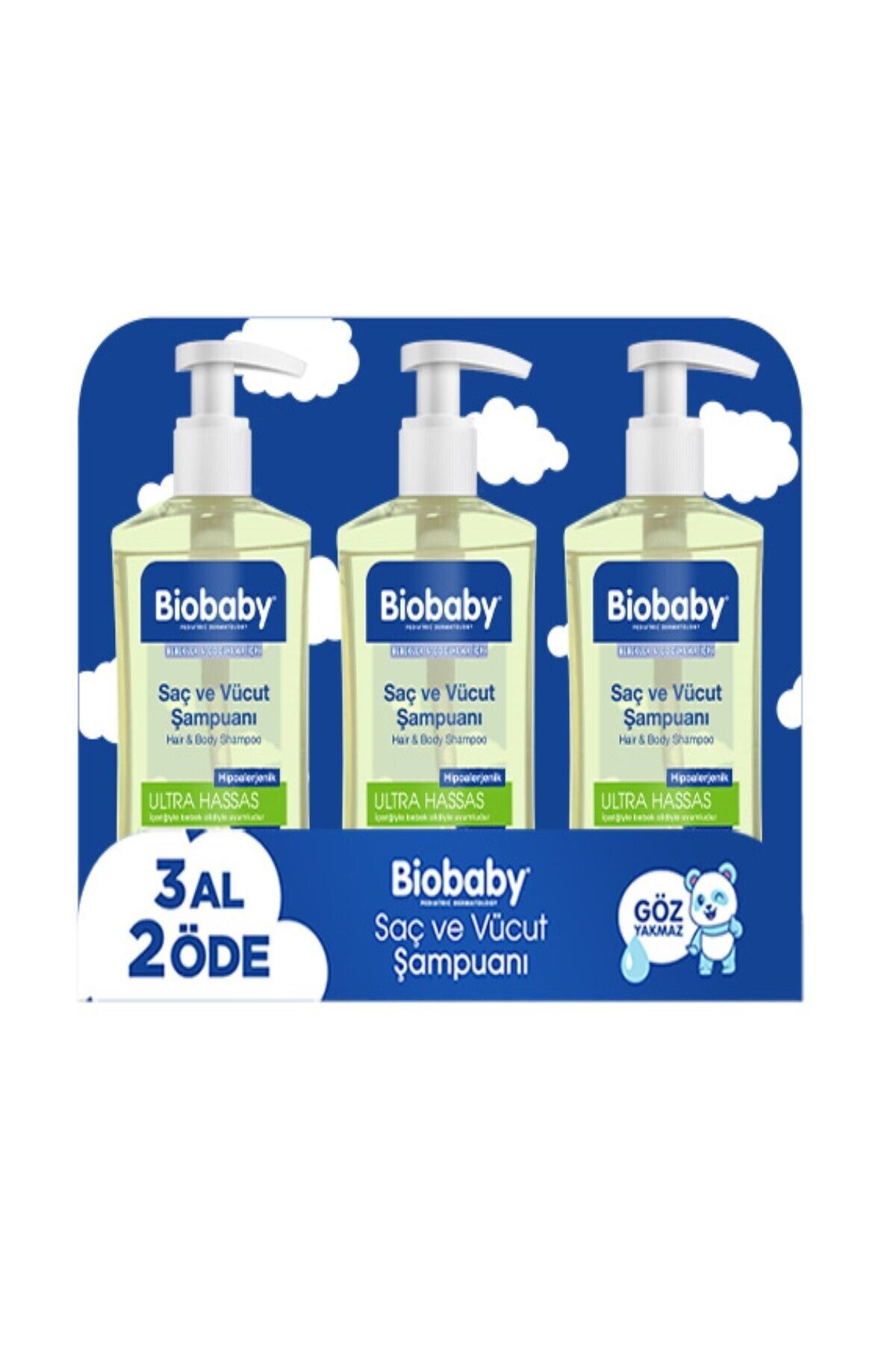 Biobaby Ultra Hassas Saç Ve Vücut Bebek Şampuanı 500 ml Prebiyotik ...