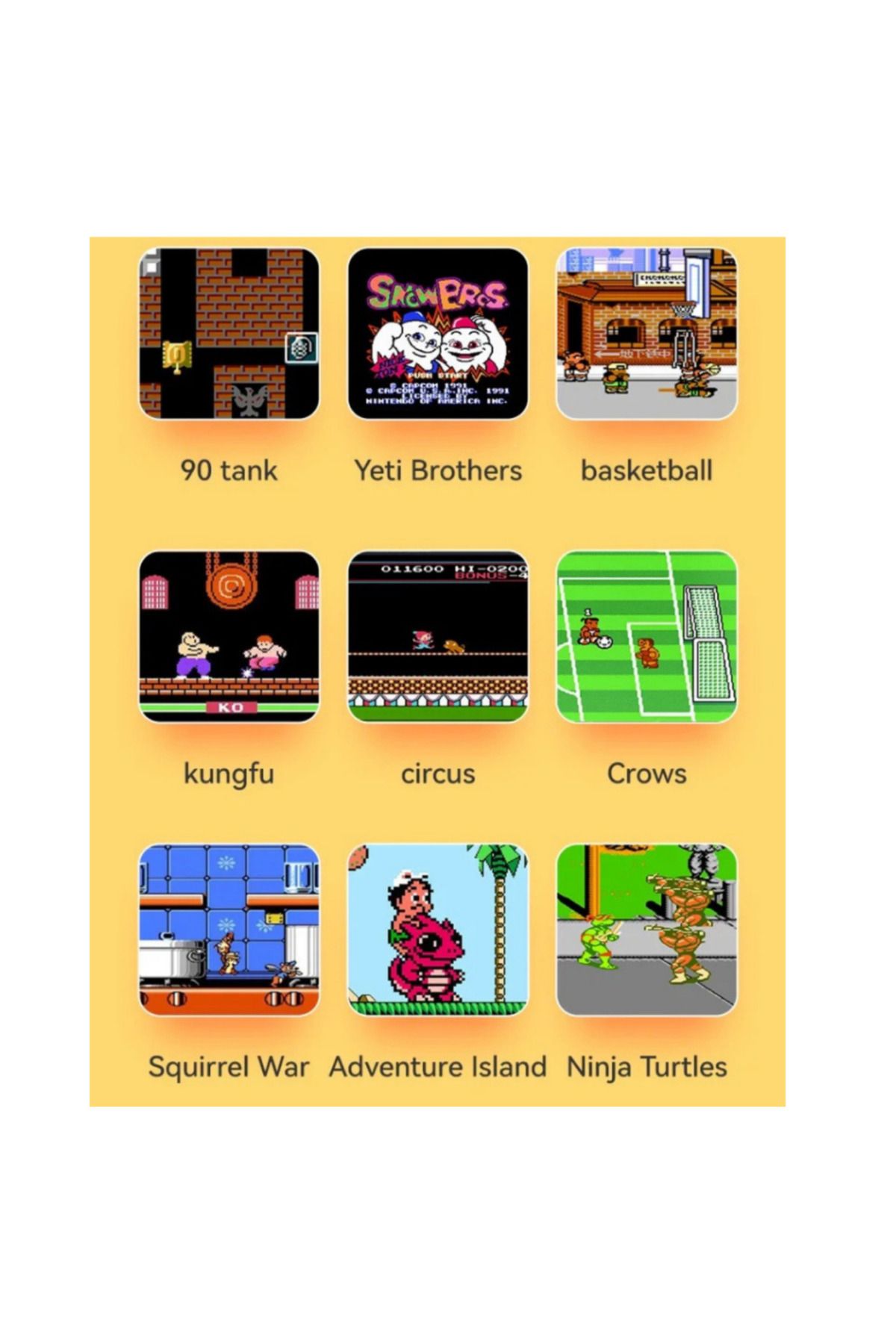 CROW'S TECH Mini Atari Taşınabilir 666 Adet Retro Oyun Konsolu 3.5 inç ...