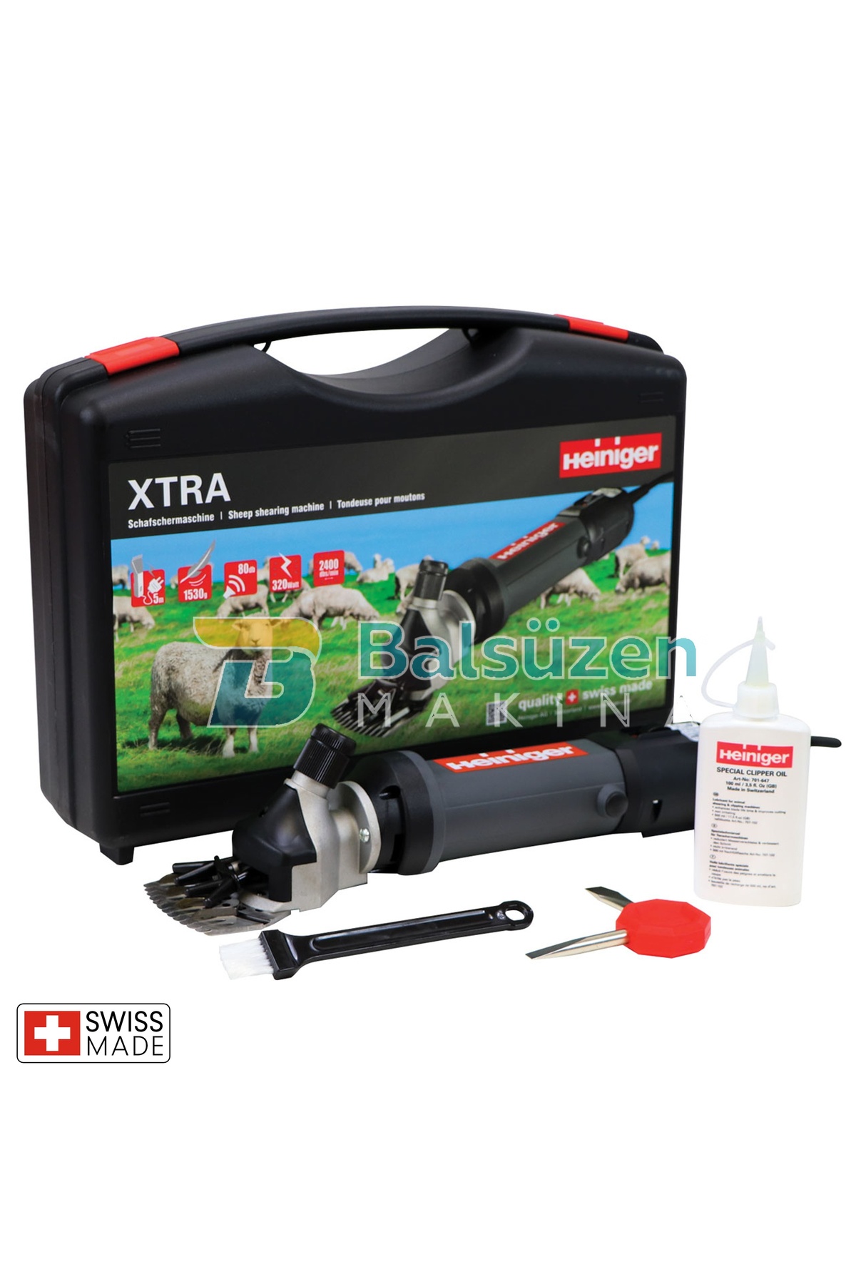 Nezih Heiniger Xtra Koyun Kırkma Makinası 320 Watt - Fiyatı, Yorumları