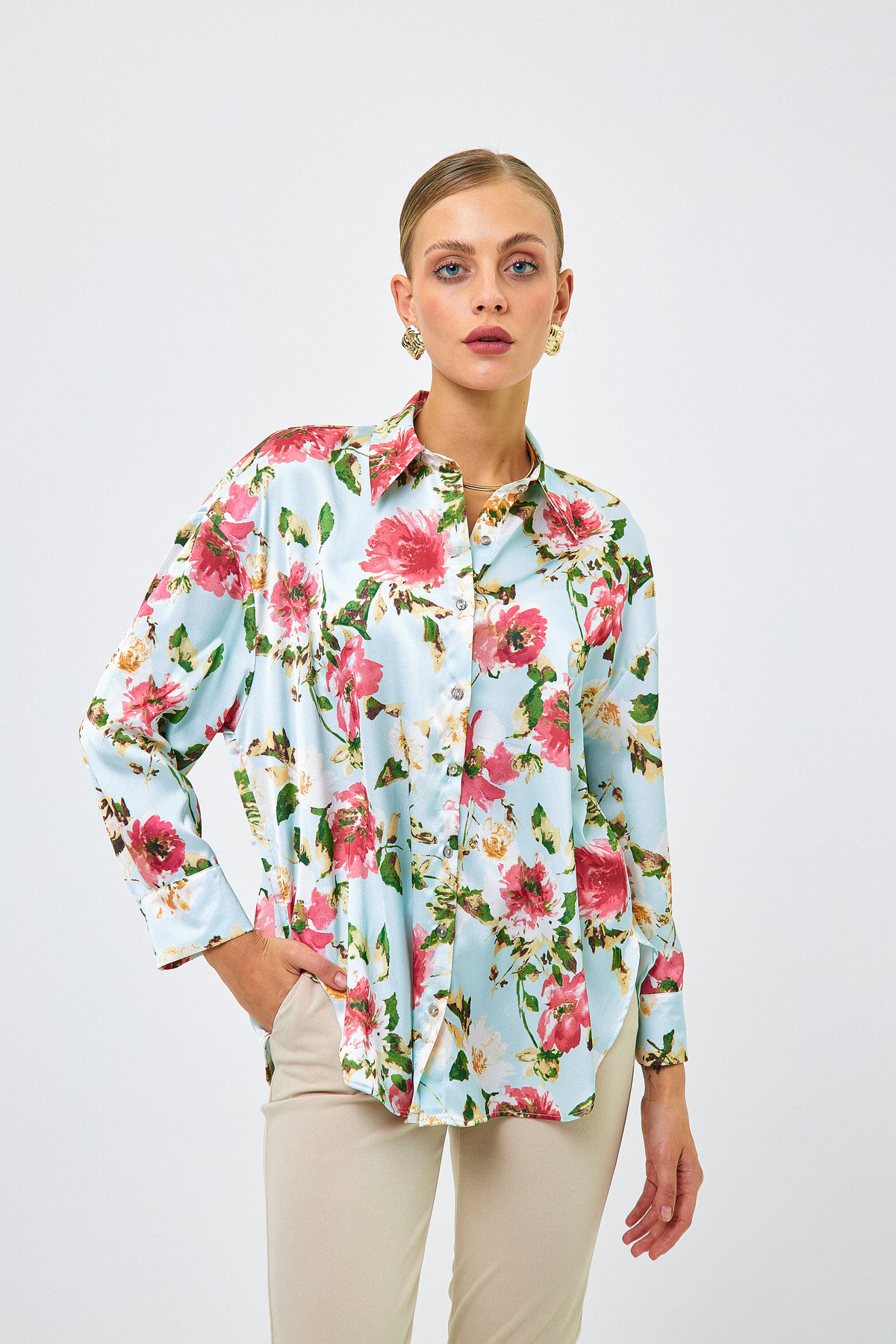 PERA MODA Beli Lastikli Likralı Esnek Kumaş Yüksek Bel Klasik Havuç ...