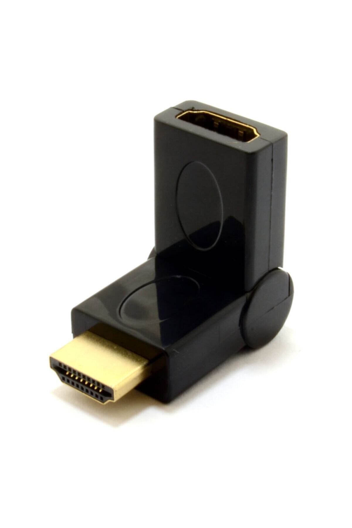 BASTORE Hdmi 90 Derece Dirsek Uzatma Oynar Başlıklı Dişi Erkek 4K 3D ...