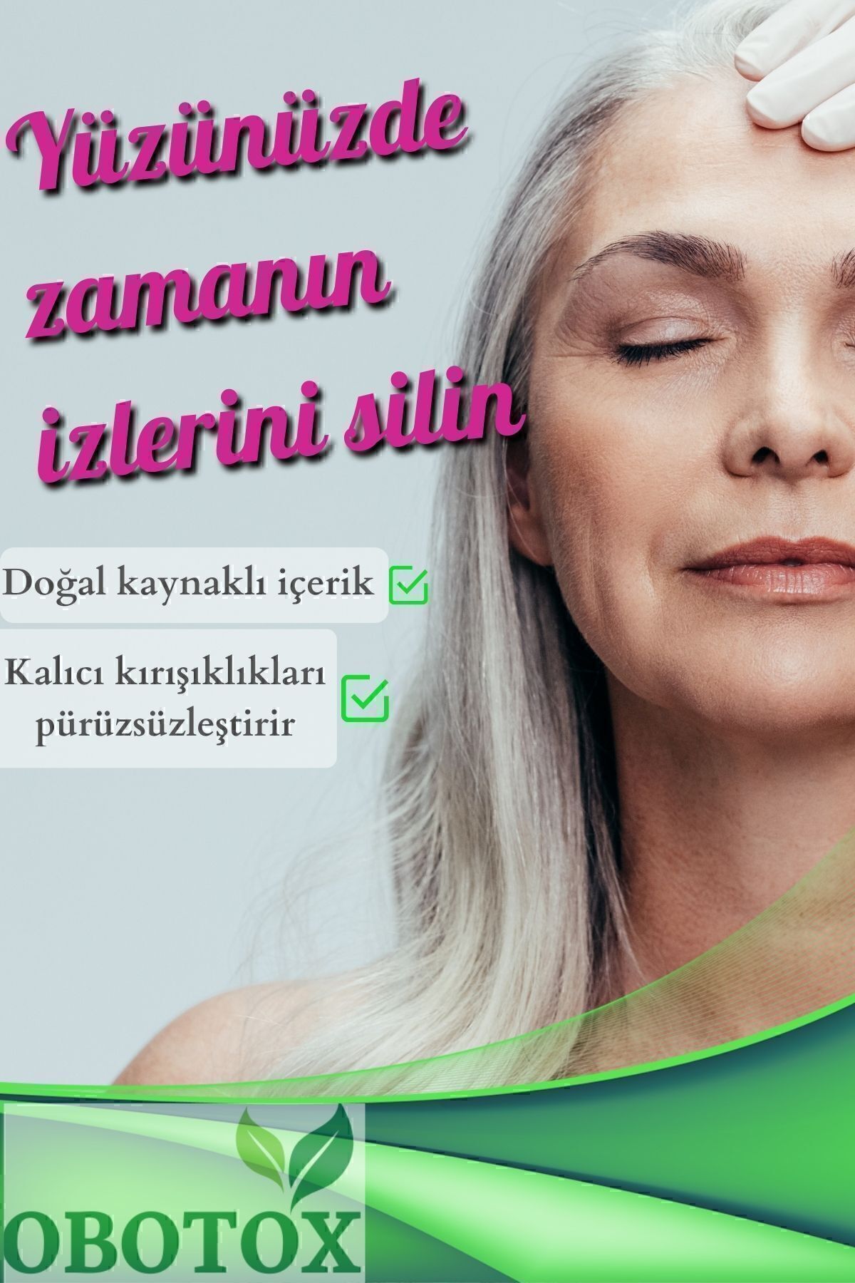 OBOTOX Botoks Etkili Krem, Yaşlanma Ve Kırışıklık Karşıtı Krem, Botoks ...