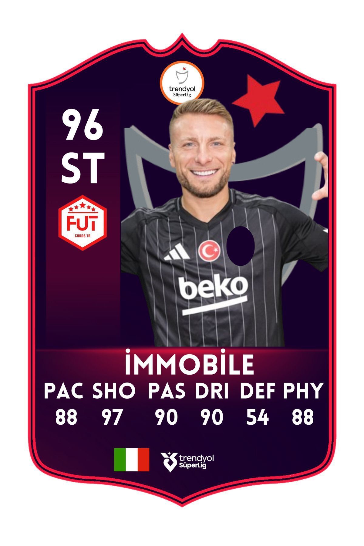 FUTCARDS Ciro Immobile Süper Lig Fc24 Futcard| Fifa Oyuncu Kartı Fiyatı, Yorumları - Trendyol
