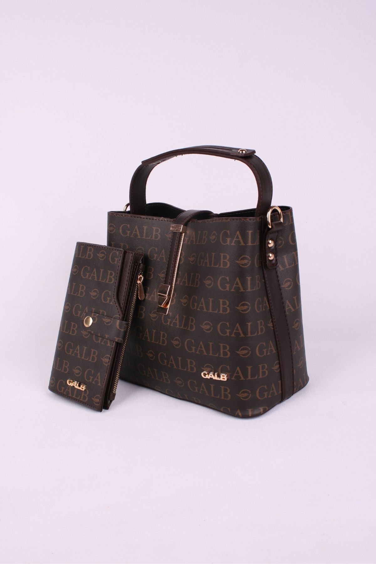GALB LEATHER Yeni Sezon Kadın Omuz Çantası 4 Bölmeli Ayarlanabilir ...