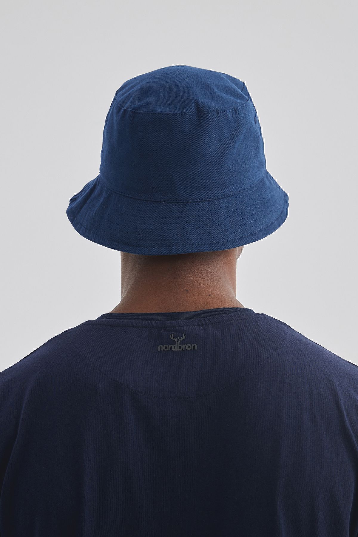 Nordbron Unisex Indigo %100 Pamuk Bucket Kova Şapka Yazlık Dikişli Logo ...