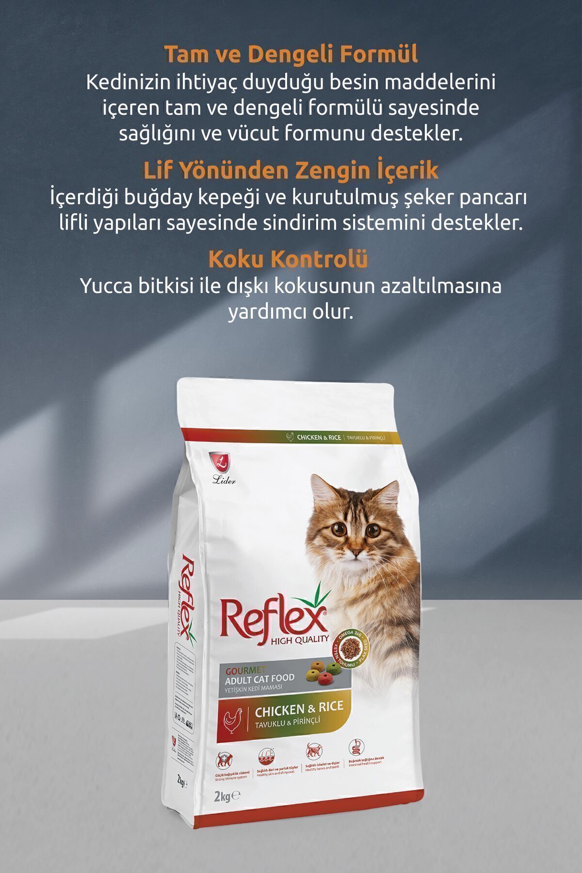 Reflex Multi Colour Kedi Maması 2 Kg Fiyatı, Yorumları - Trendyol