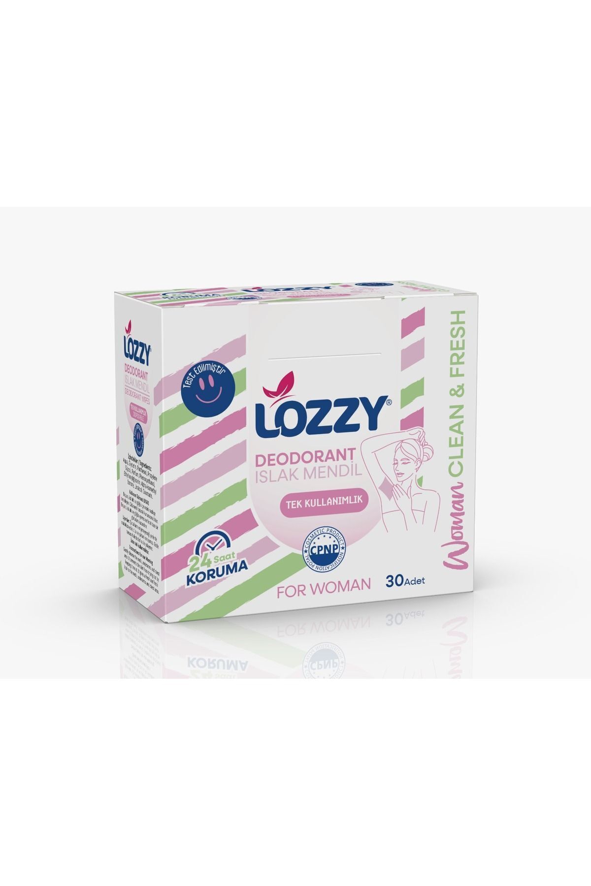 Lozzy Tek Kullanımlık Dedorant Mendili Woman 30 Adet Fiyatı, Yorumları ...