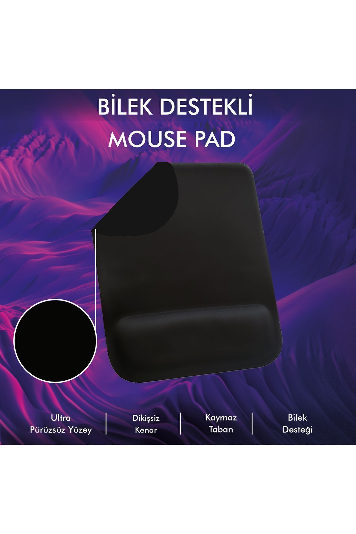 ACTIVE TEAM MP002 - Siyah Dörtgen Bilek Destekli Mouse Pad | Konfor ...